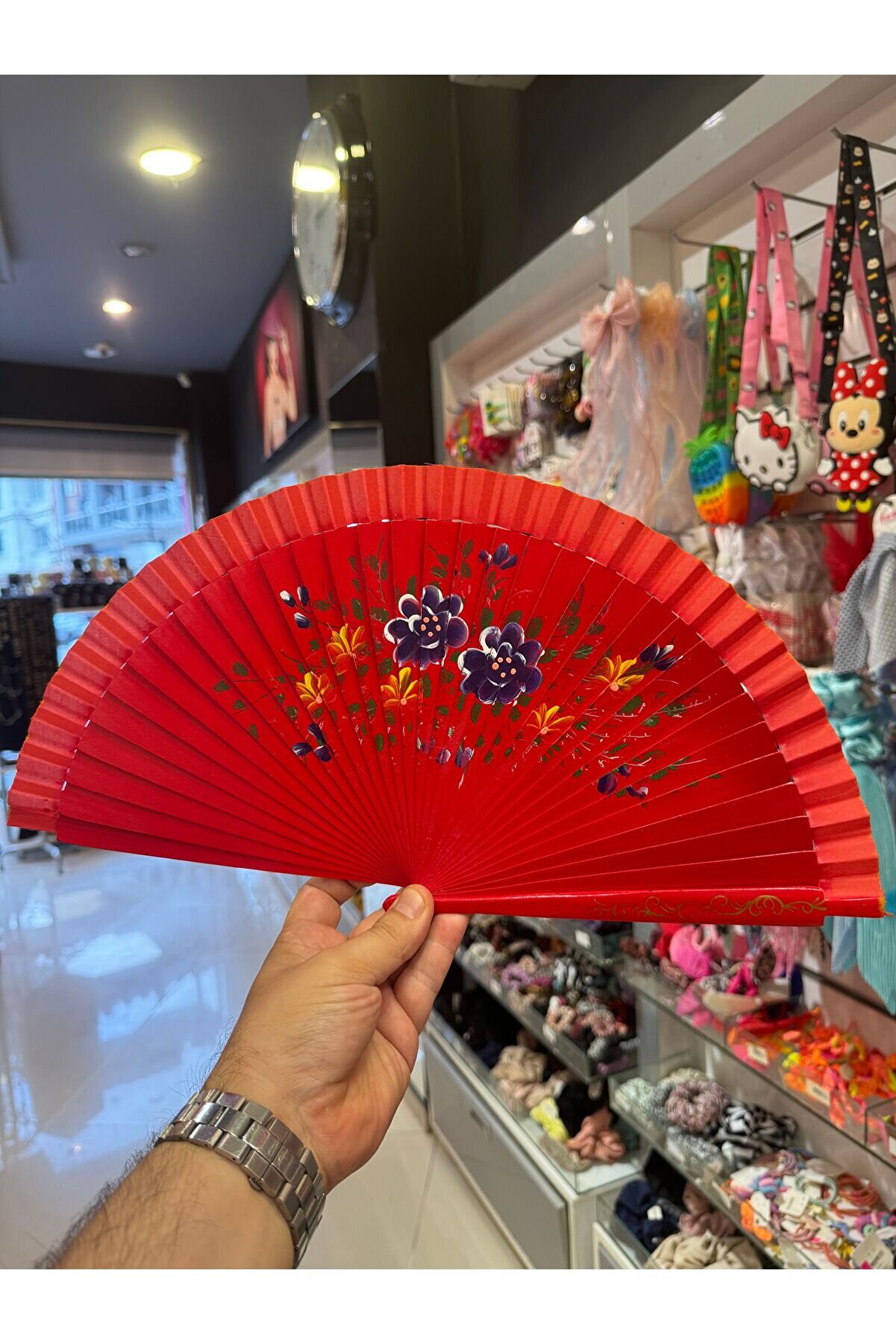 Takı moda accessories Ahşap boyama el yapımı yelpaze Fiyatı, Yorumları ...