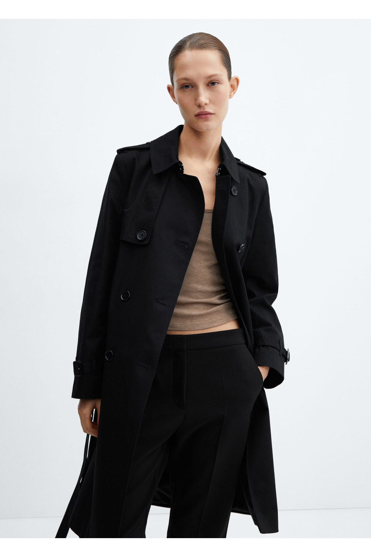 MANGO Siyah Kadın Trençkot 67984018 - Fiyatı, Yorumları