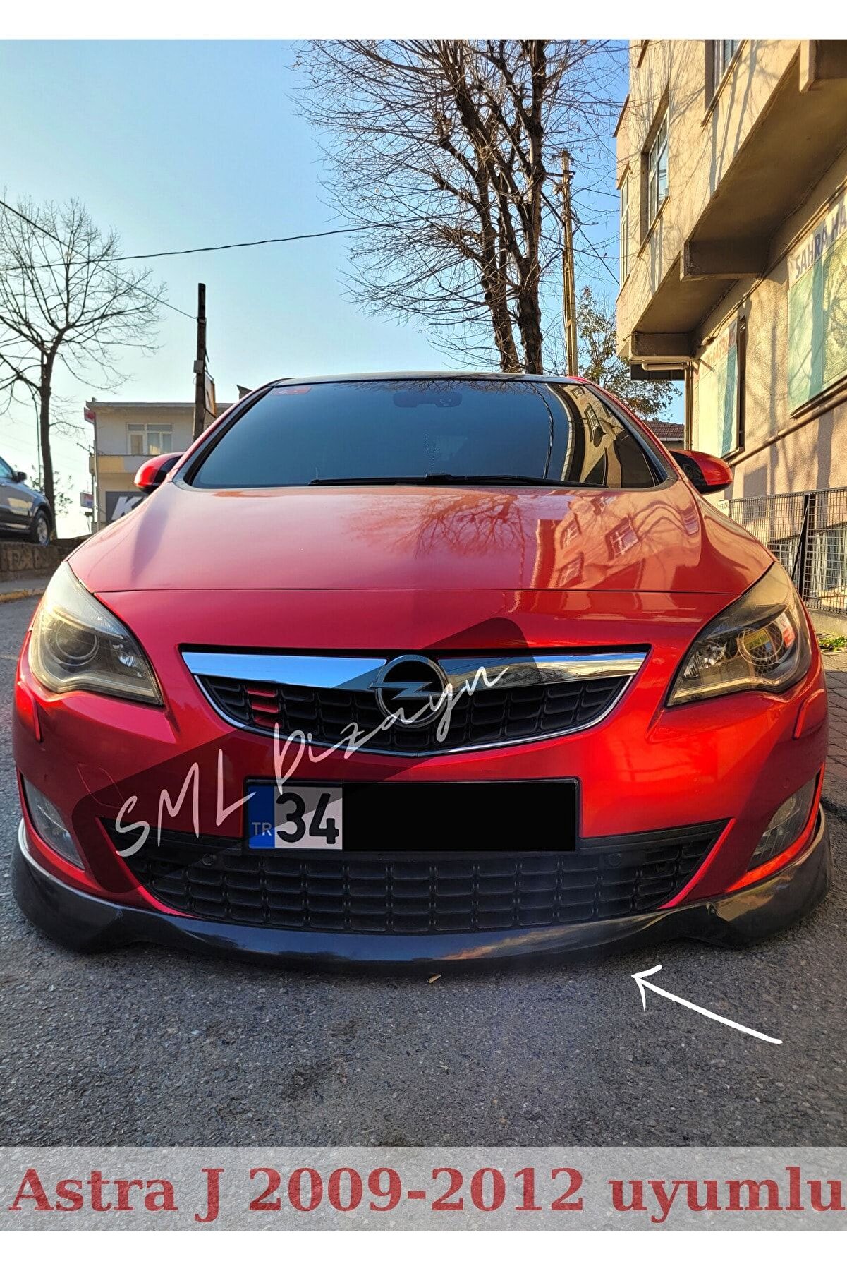 SML Dizayn Opel Astra J Stienmetz Ön Ek Makyajsız (2009-2012) Plastik ...