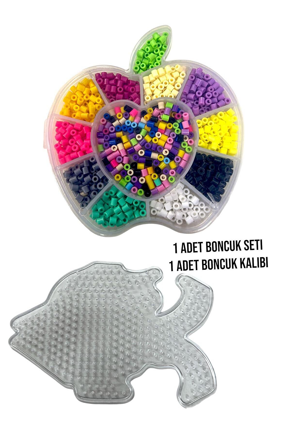 MİR Boncuk Seti Ütü İle Yapışan Boncuk Seti Elma Model Ve Tezgahı ...