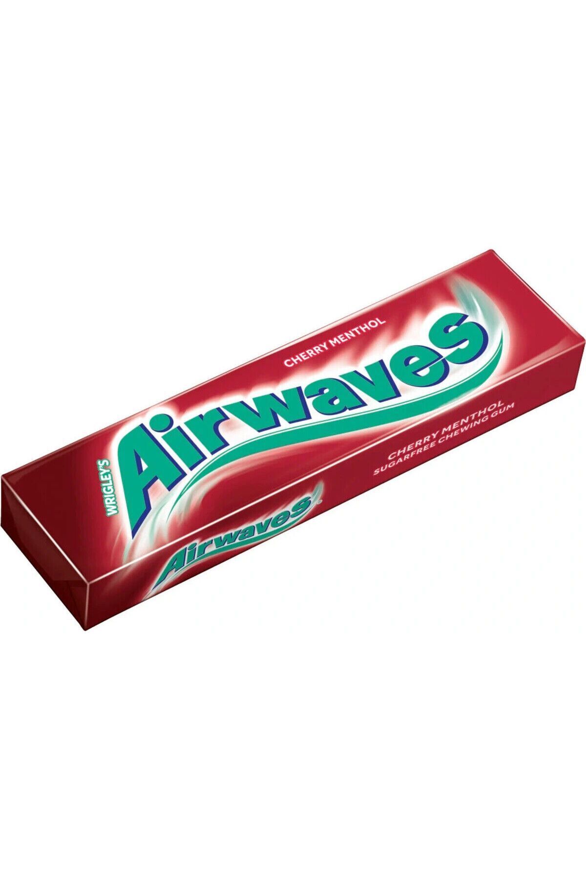 Wrigleys Airwaves Cherry Menthol Flavour Sugarfree Chewing Sakız ...