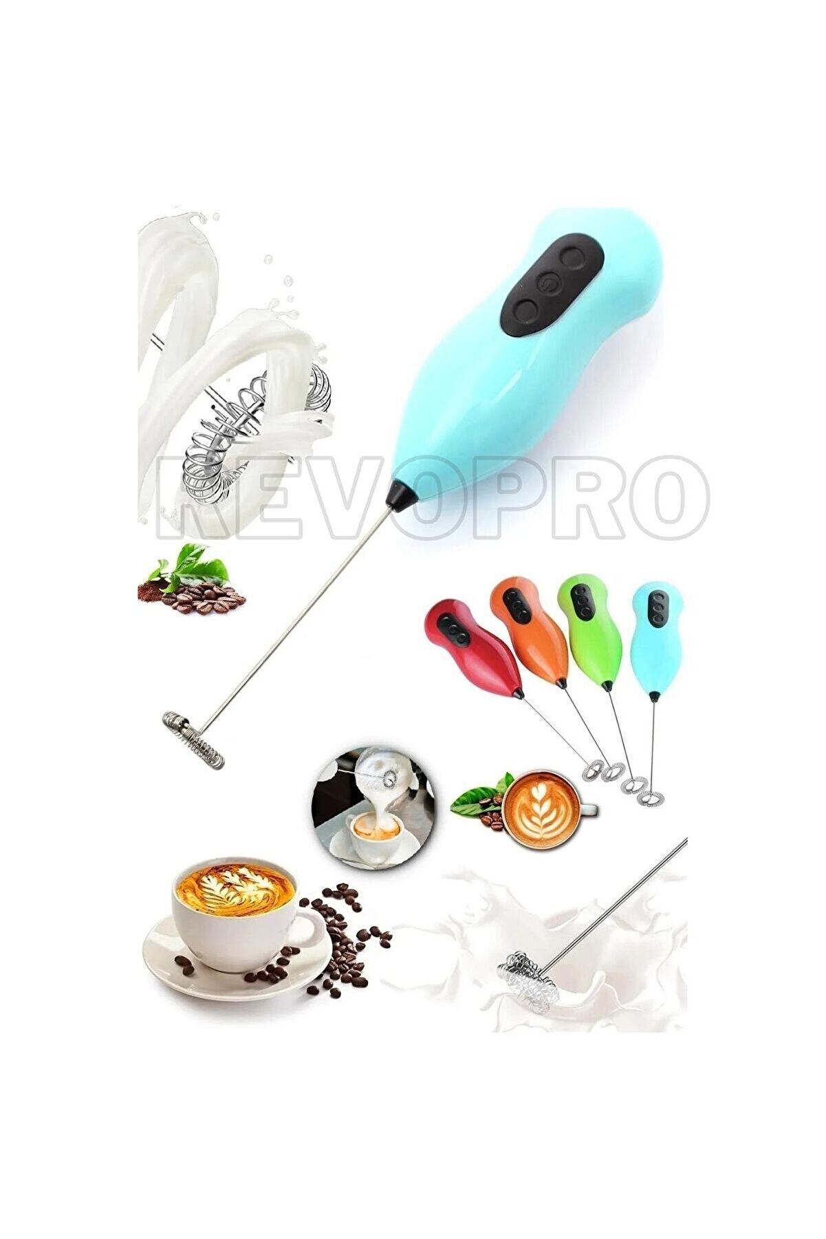 DİGİFULL Mini Mixer Otomatik Kahve Süt Köpürtücü Karıştırıcı Cappucino ...