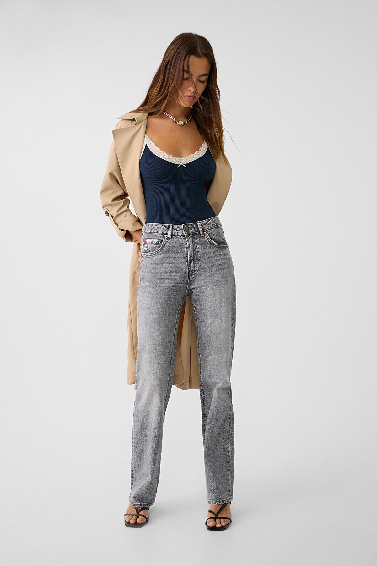 Stradivarius D98 straight fit vintage görünümlü jean Fiyatı, Yorumları ...