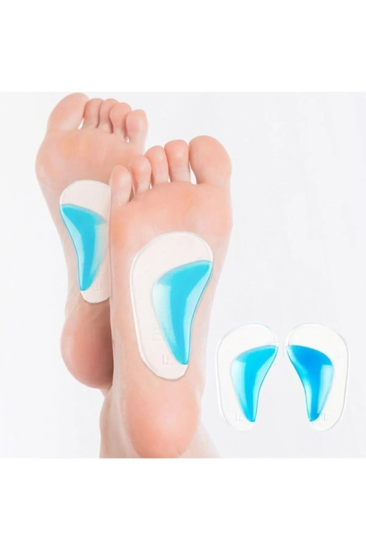 Askımo Düz Taban Önleyici Ayakkabı Içi Ortopedik Silikon Ayak Yan ...