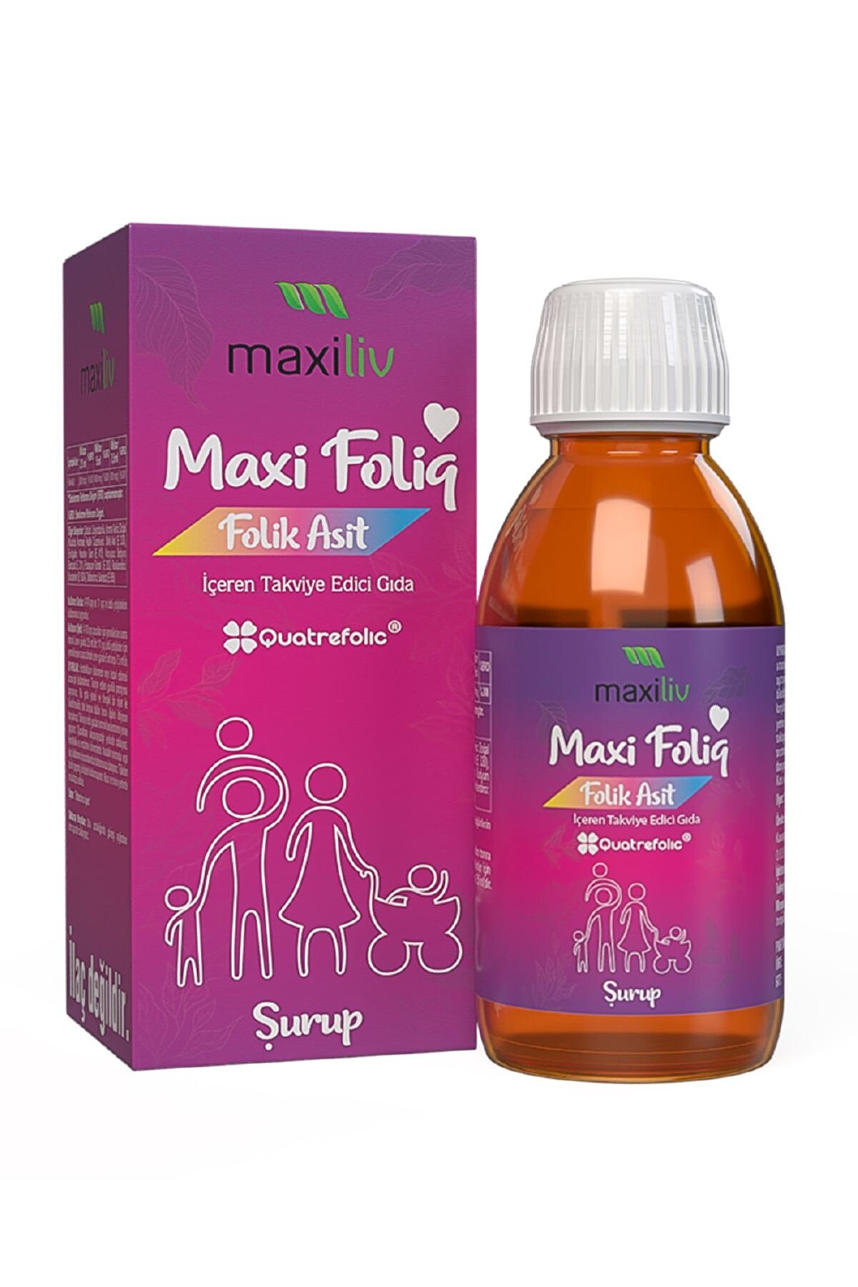 Maxiliv Maxi Foliq - Folik Asit Şurup 150ml Fiyatı, Yorumları - Trendyol