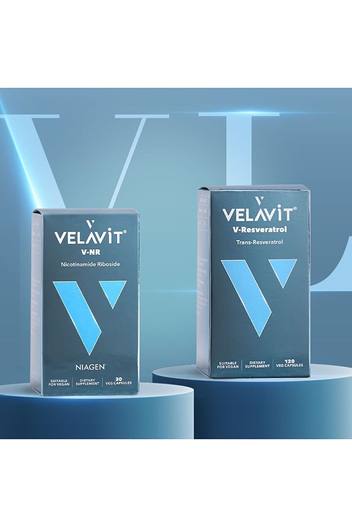 Velavit Longevity Seti V-NR Nicotinamide Riboside 30 Kapsül & V ...