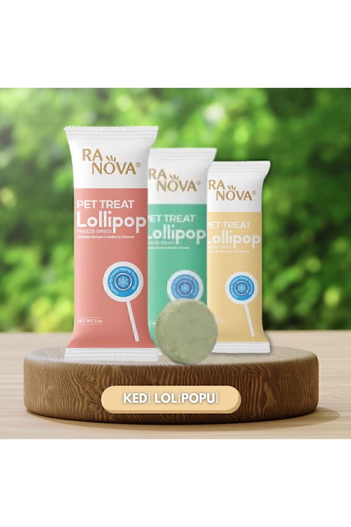 RANOVA Karışık Kurutulmuş Kedi Ödülü Lolipop 1.4 gr - 3 Li Paket Fiyatı ...