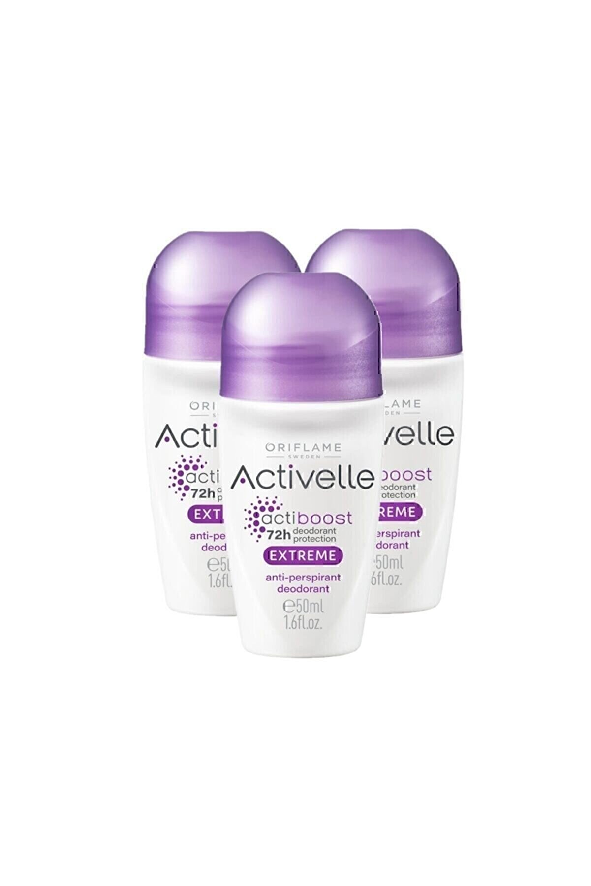 Oriflame Activelle Extreme Anti-perspirant Roll-on 3 Adet 33142 ...