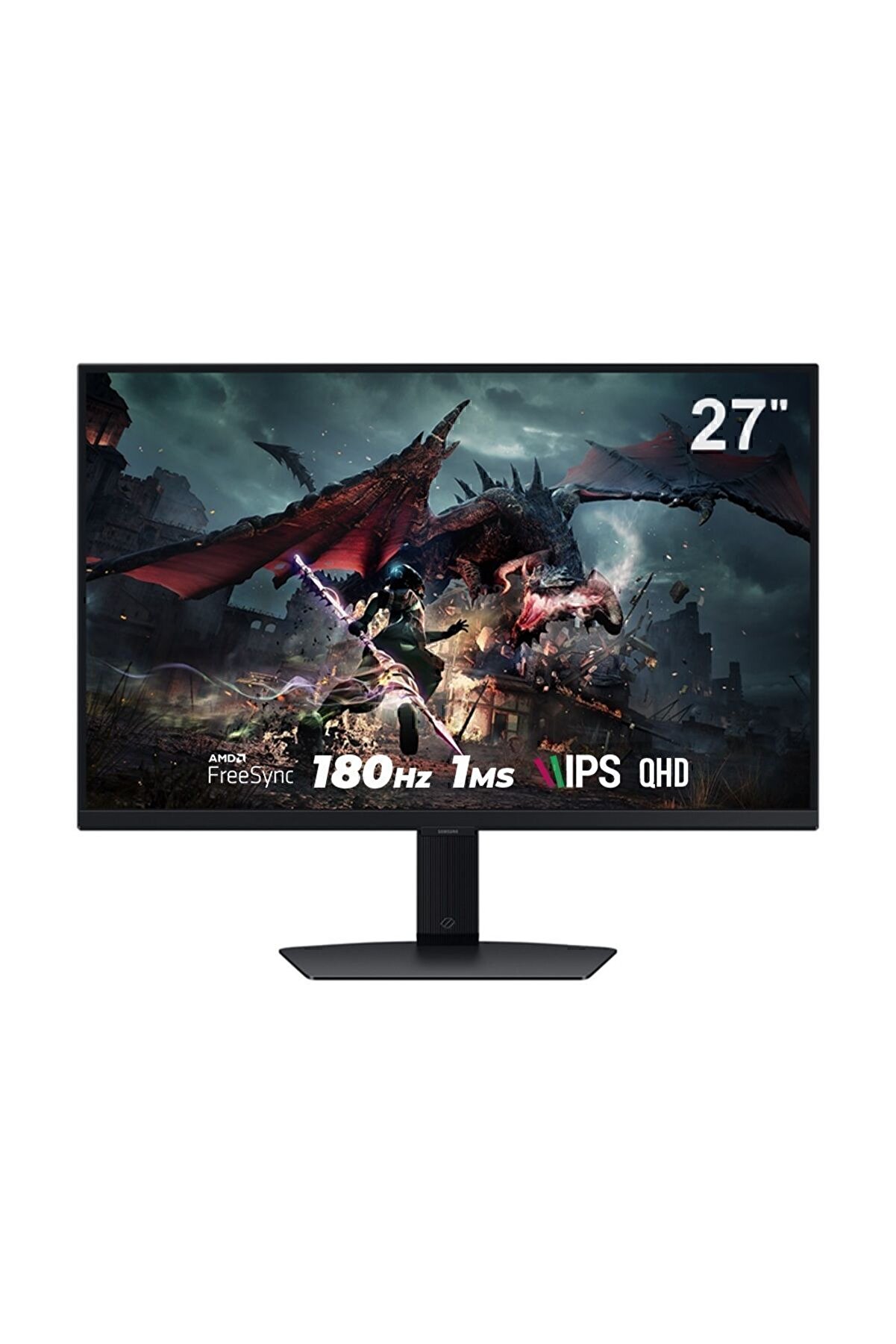 Samsung Odyssey G5 G50d 27" 180hz 1ms Freesync 2560x1440 Qhd Pivot Ips Gaming Monitör ...