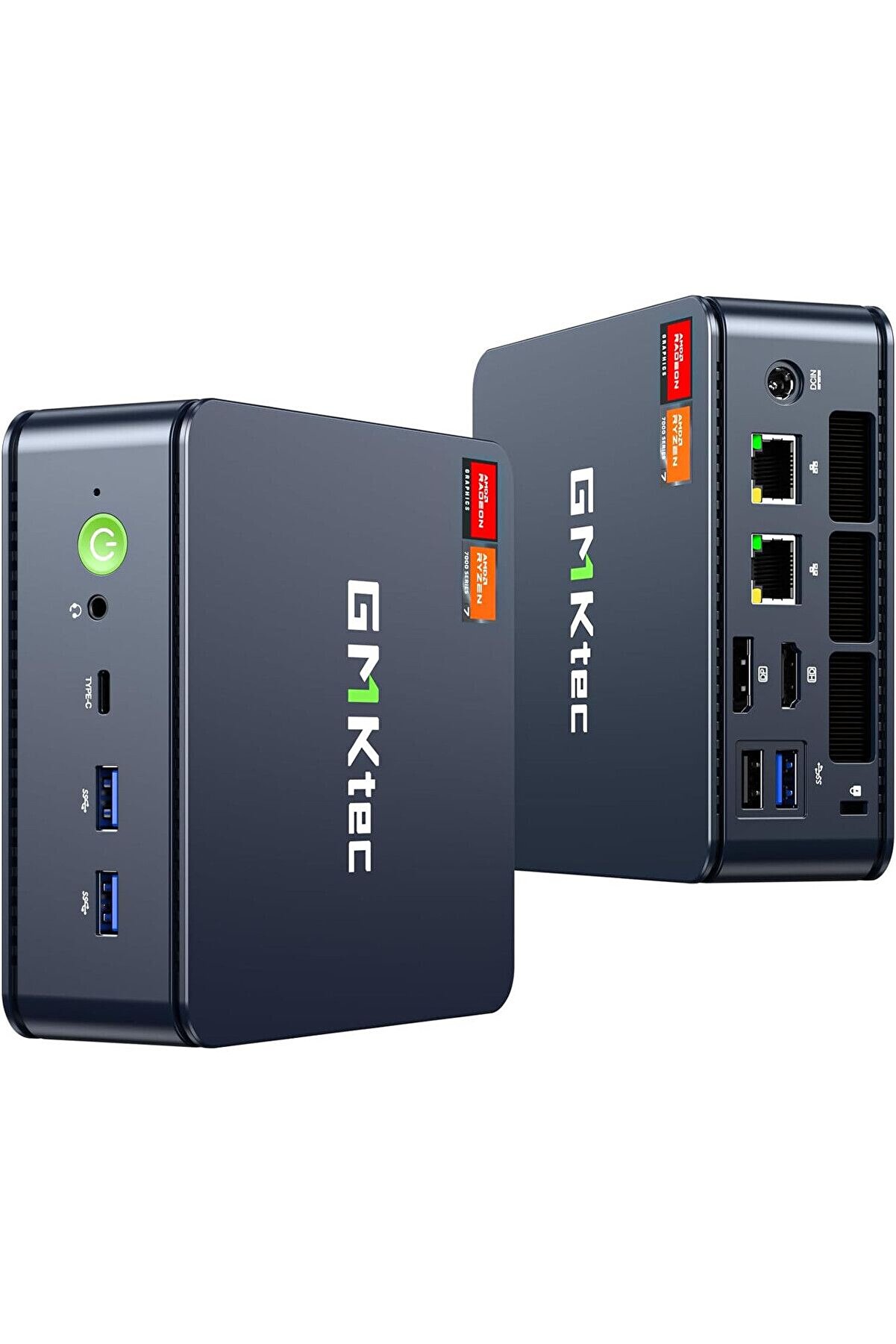 gmk GMKTec M6 Ryzen5 6600H 16GB DDR5 RAM, 512GB SSD, Win 11 Pro 4K/60Hz ...