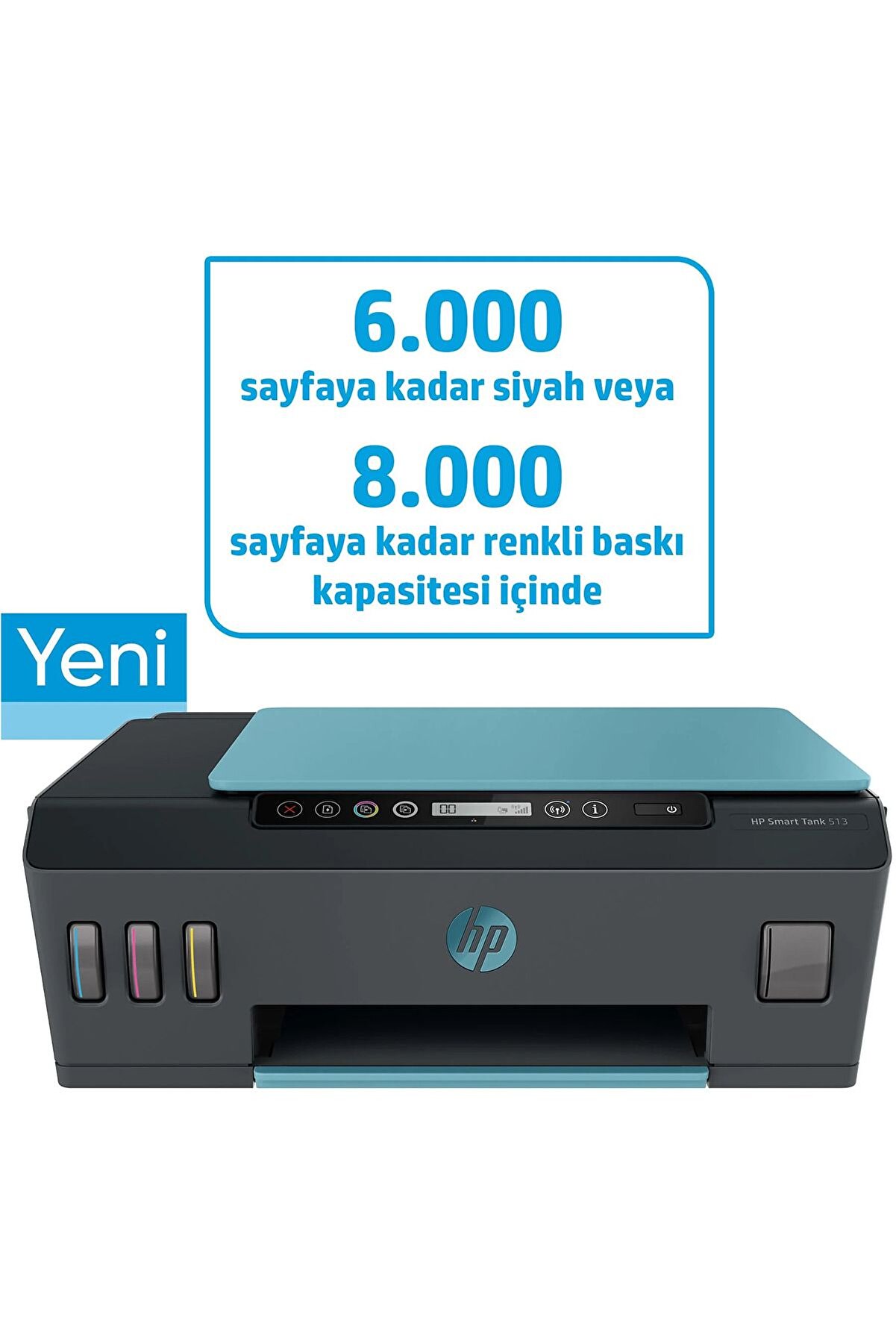 HP Smart Tank 513 Wireless All In One Yazıcı 9JF88A Fiyatı, Yorumları ...