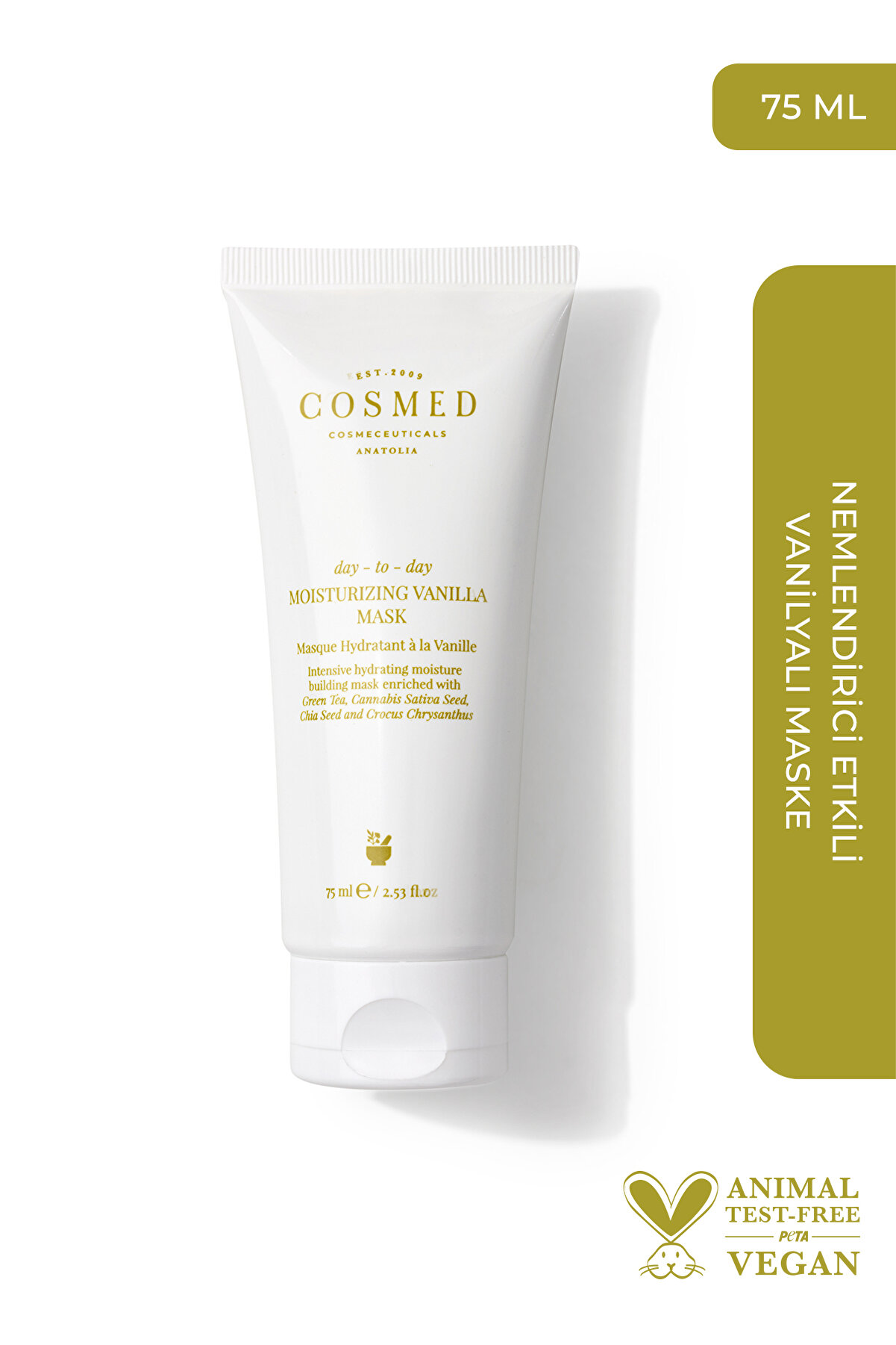 COSMED Day-to-day Moisturizing Vanilla Mask Nemlendirici Maske 75 Ml ...