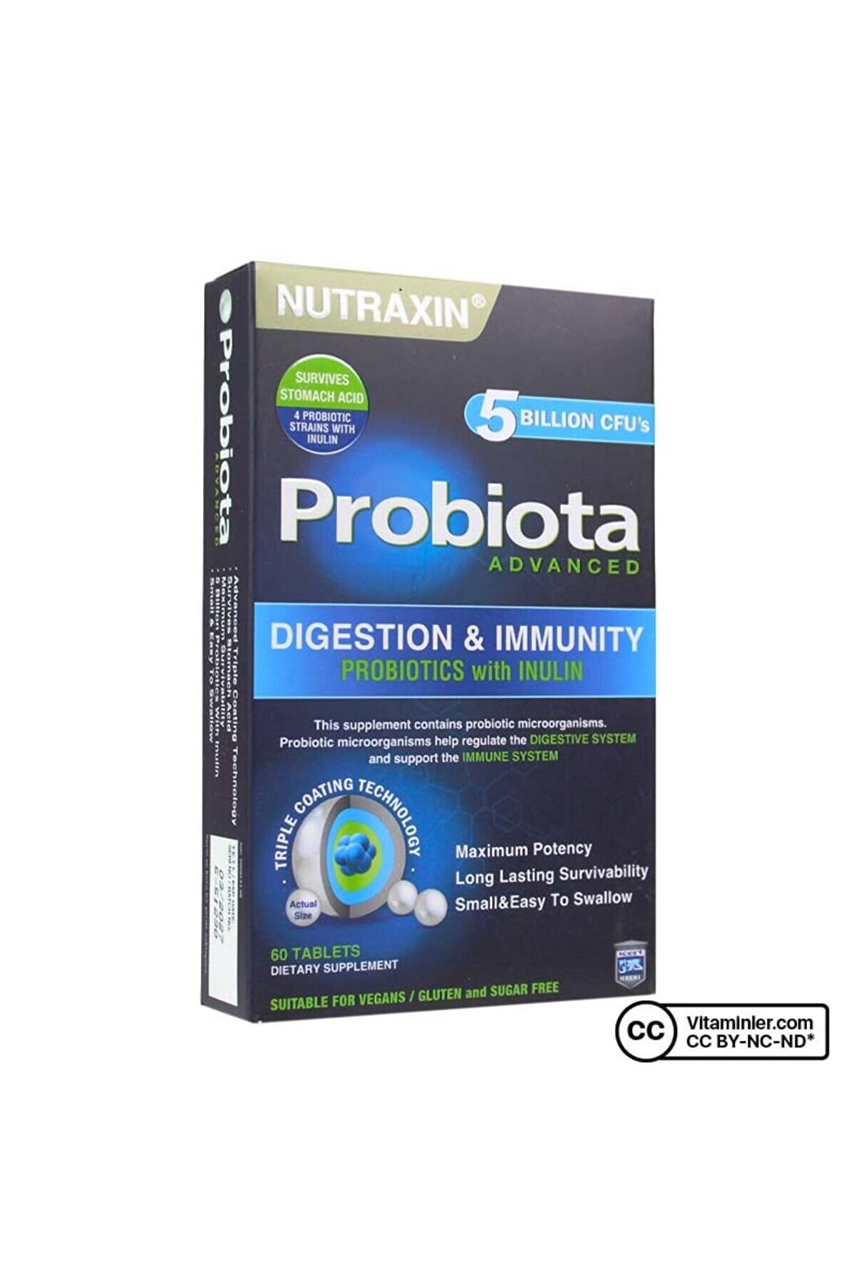 Nutraxin Probiota Advanced Probiyotik Kompleks Içeren Takviye Edici ...