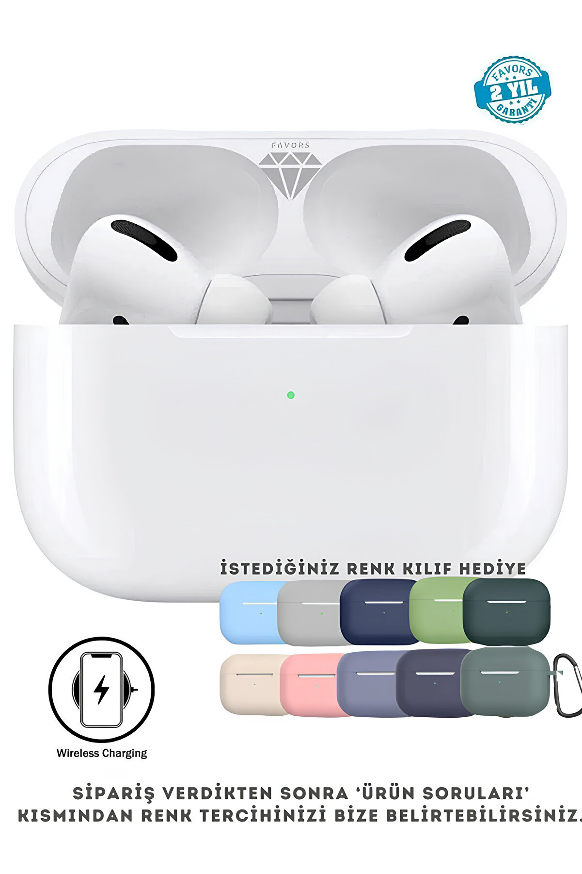 Favors Pro Ios Android Uyumlu Yeni Nesil Wireless Charge Bluetooth ...