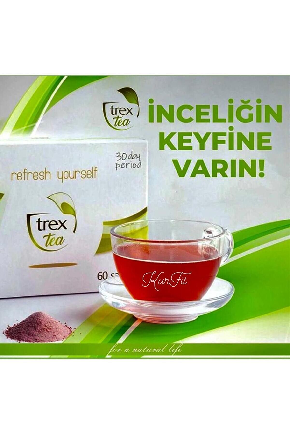 Trex Tea Trexta Trextea Detox Bitkisel Çay Avantajlı Ürün Kurfit ...