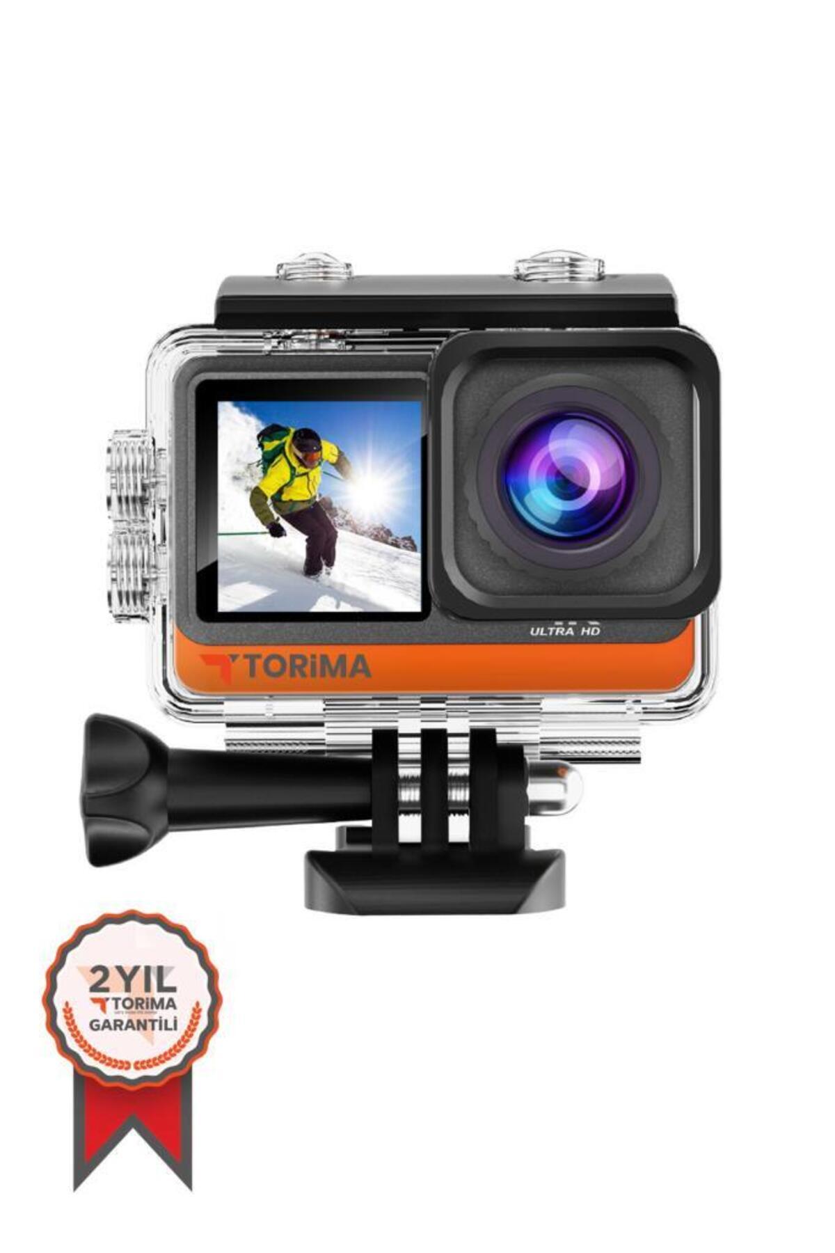 Torima Ac-03 4k Ultra Hd Wifi Su Geçirmez Aksiyon Kamerası Siyah ...