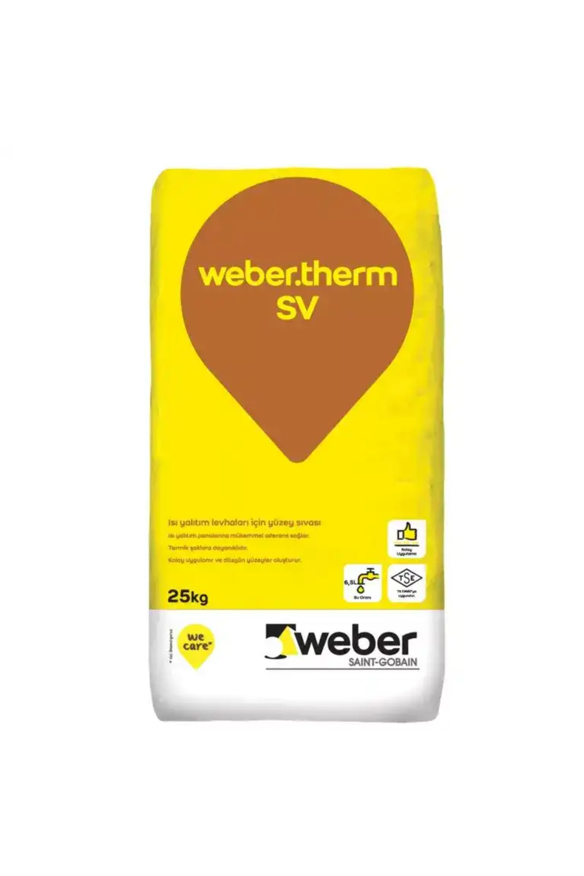 WEBER THERM SV ISI YALITIM LEVHA YÜZEY SIVASI 25 KG - Fiyatı, Yorumları