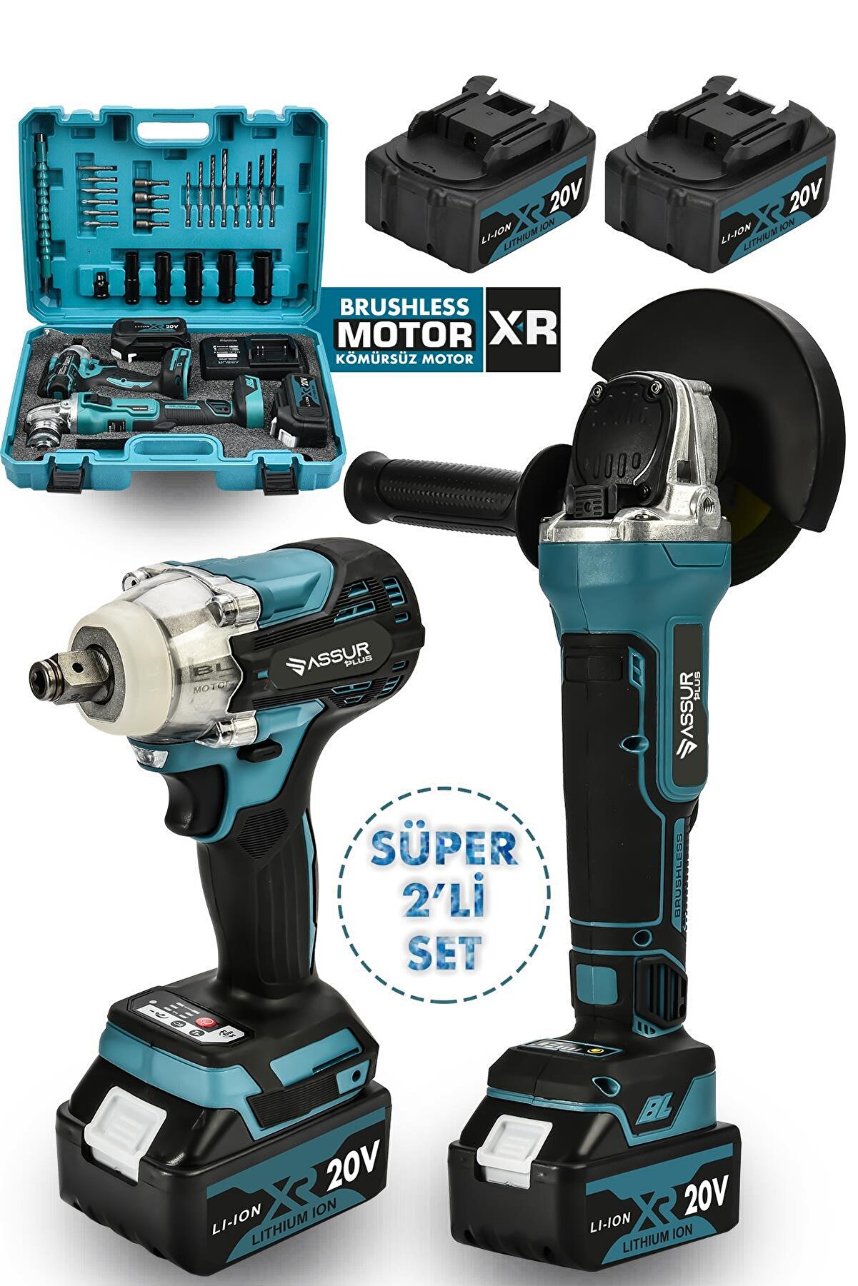 Jetta Power Tools Assur Plus 21v 2.0ah Şarjlı Somun Sıkma Sökme Darbeli ...