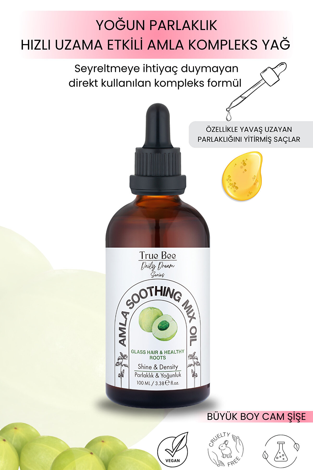 True Bee Daily Dream Series | Hızlı Uzatma Ve Yoğun Parlatma Etkili ...