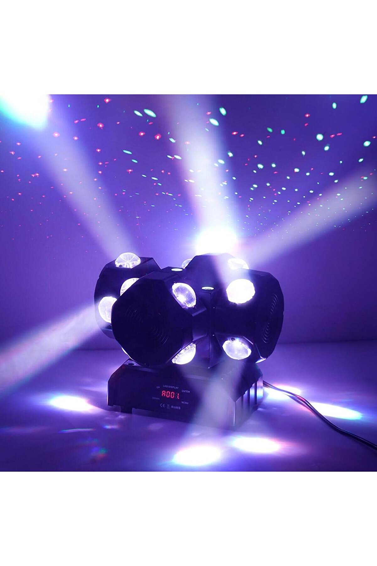 DJ PRO Stage 4 Head 16x10 Watt Led Beam-lazer-strobe Robot Işık Fiyatı ...