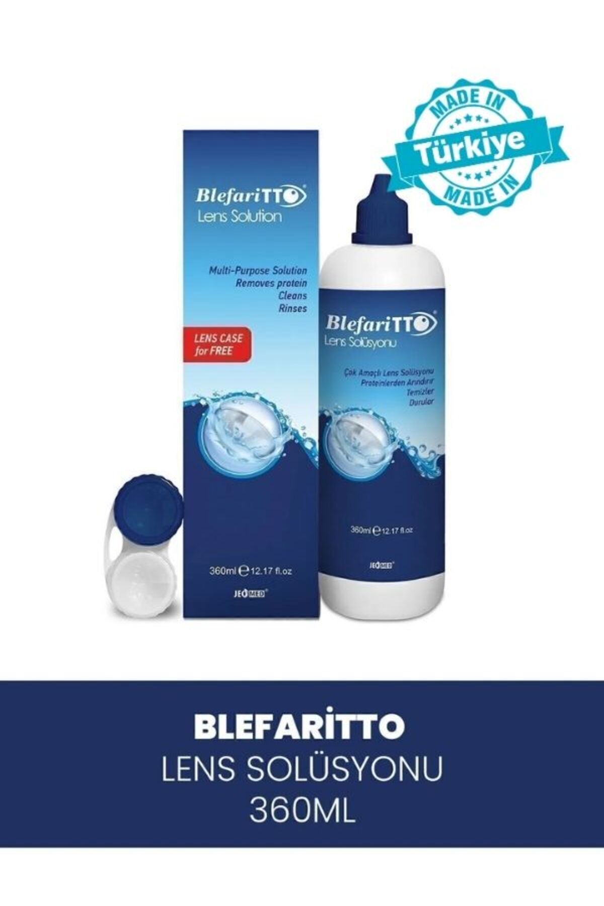 BLEFARİTTO Lens Solüsyonu 360 ml Fiyatı, Yorumları - Trendyol