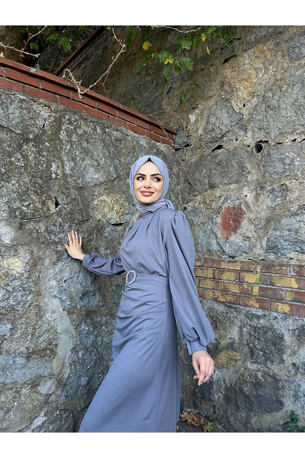 Tarzım Tuba Scuba Seçil Detaylı Tesettür Elbise Fiyatı, Yorumları ...