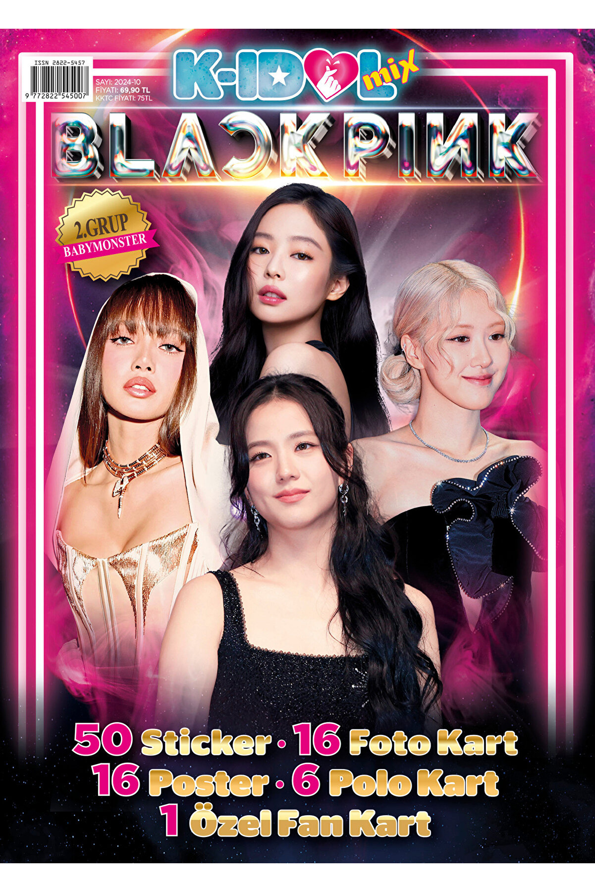 KİDOL KIDOL MIX - 202410 BLACKPINK - FAN KART HEDİYELİ - Fiyatı, Yorumları