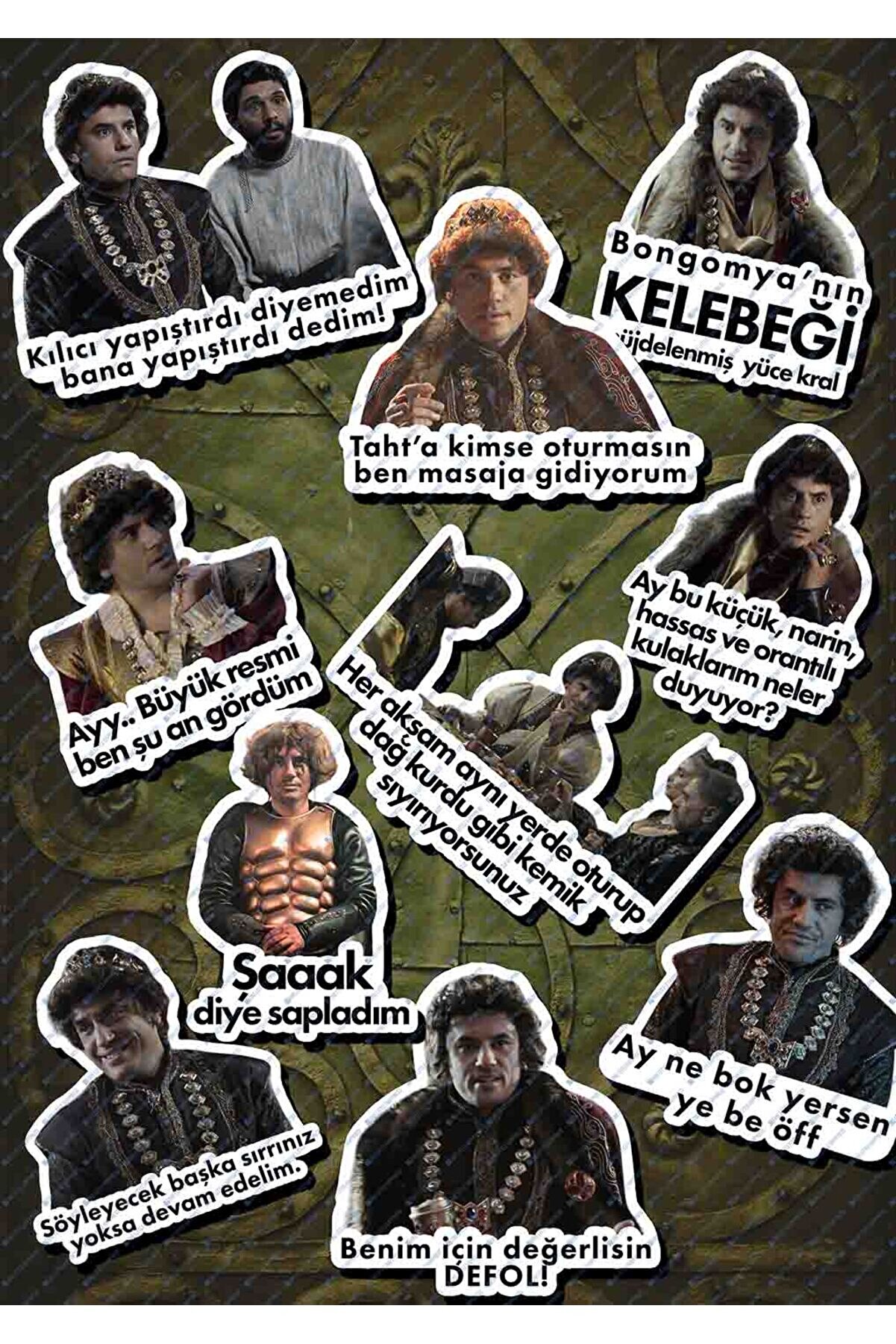 One Little Happiness Prens Dizisi Sticker Seti Laptop Notebook Telefon ...