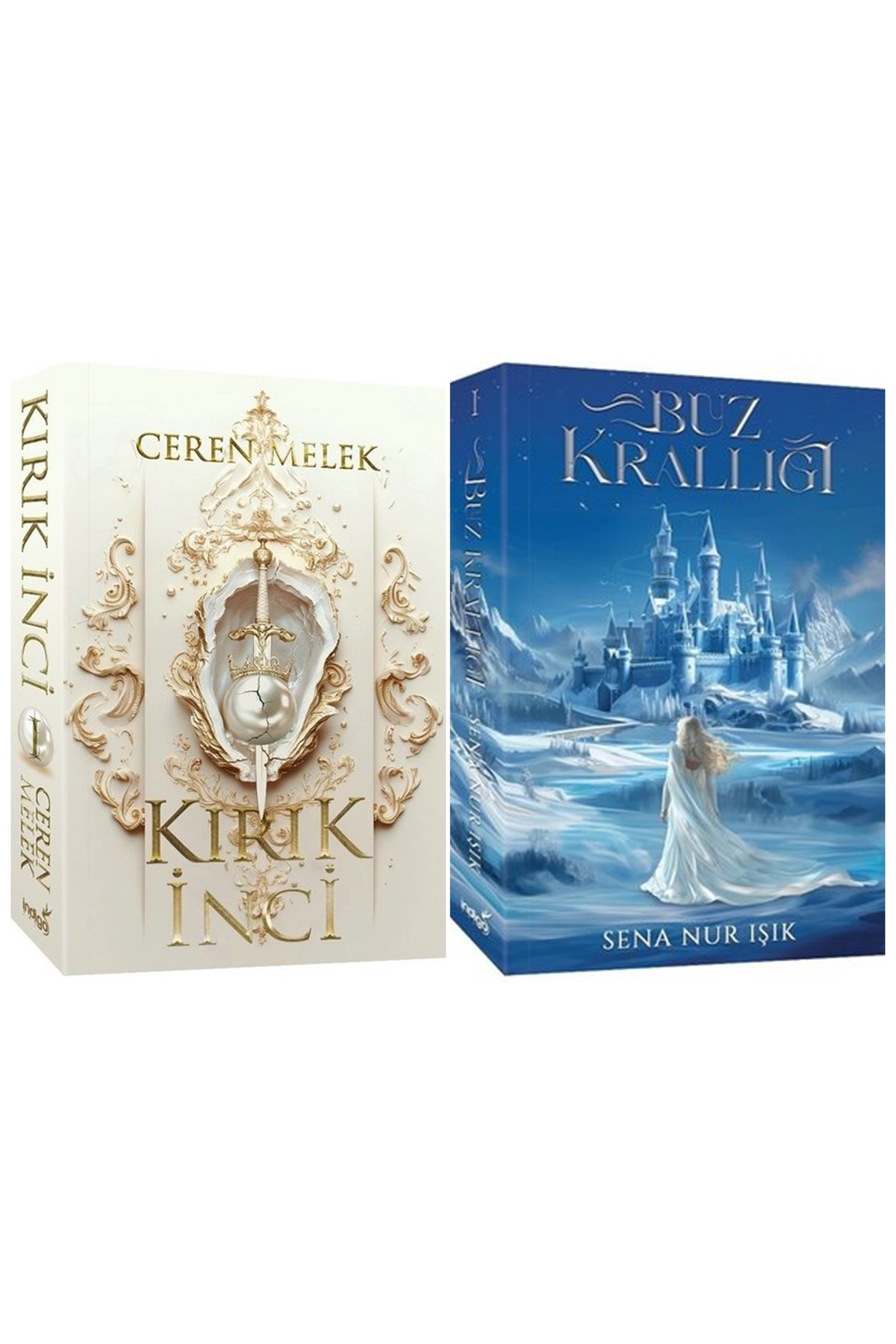 İndigo Kitap Kırık İnci + Buz Krallığı Karton Kapak 2 'li Set Ceren ...