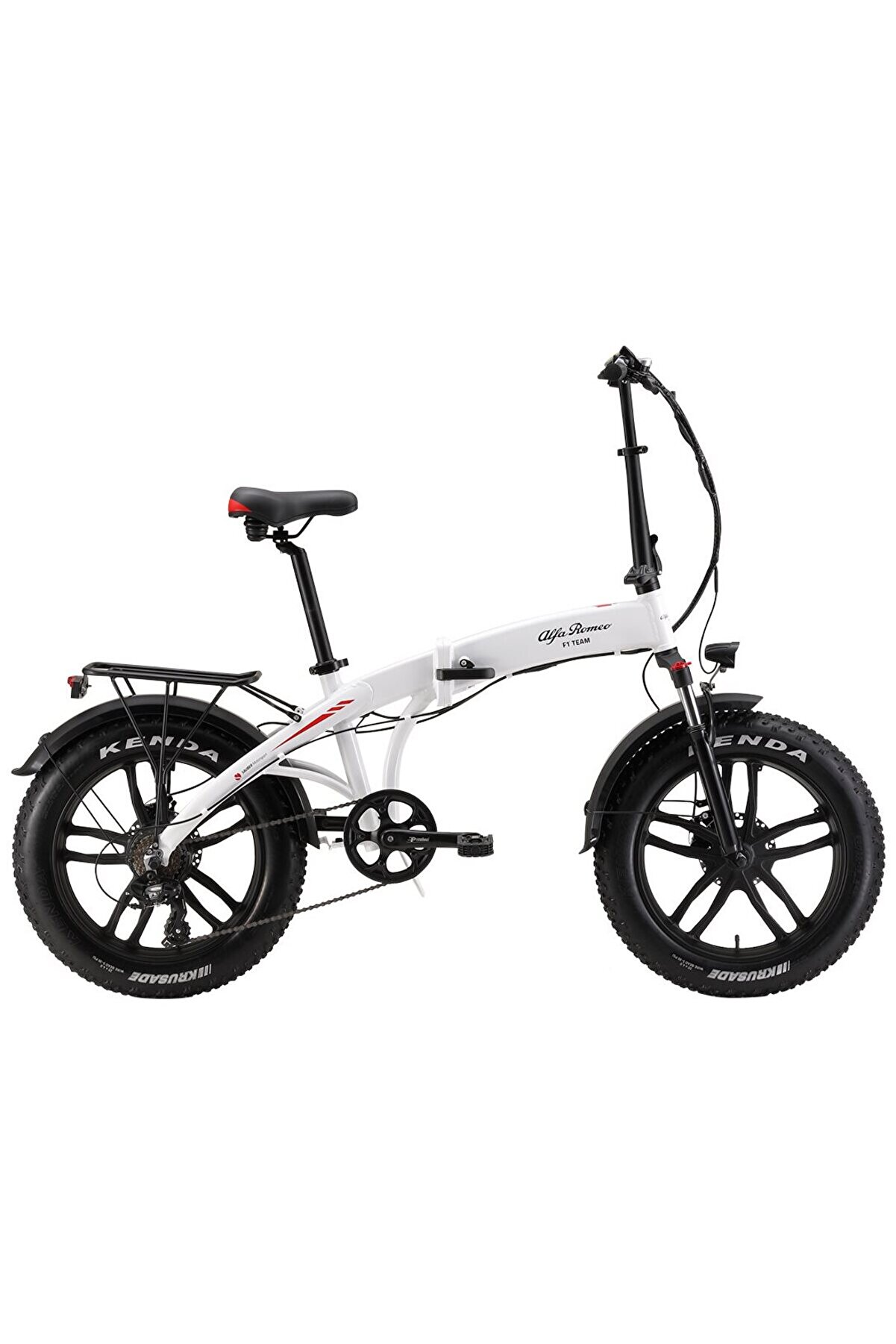 RKS Alfa Romeo R2 Katlanır Elektrikli Bisiklet Beyaz - Fiyatı, Yorumları