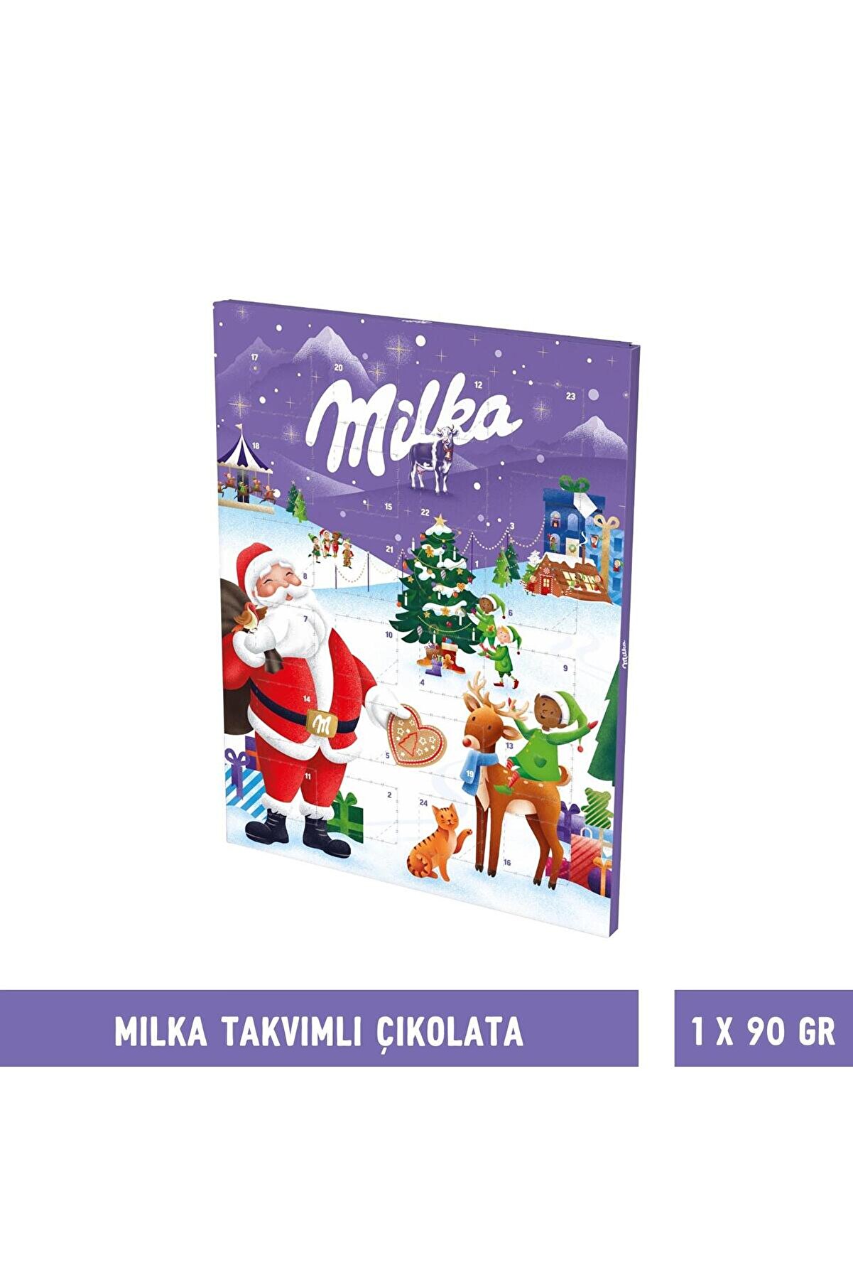 Milka Advent Calendar Milk Chocolate 90 G - Fiyatı, Yorumları