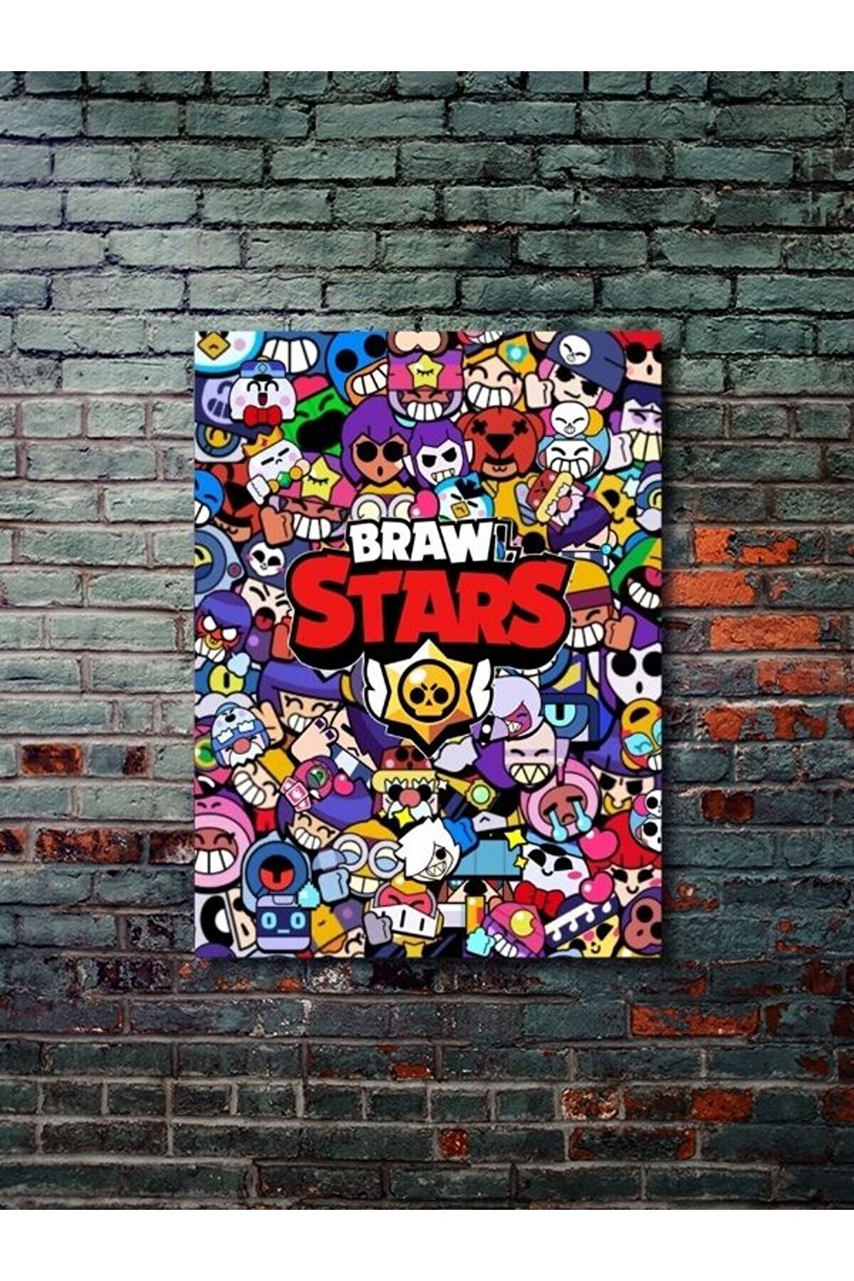 ZNC Brawl Stars, Eşsiz Tasarım Oyun, Karakter Posterleri, Özel Tasarım ...