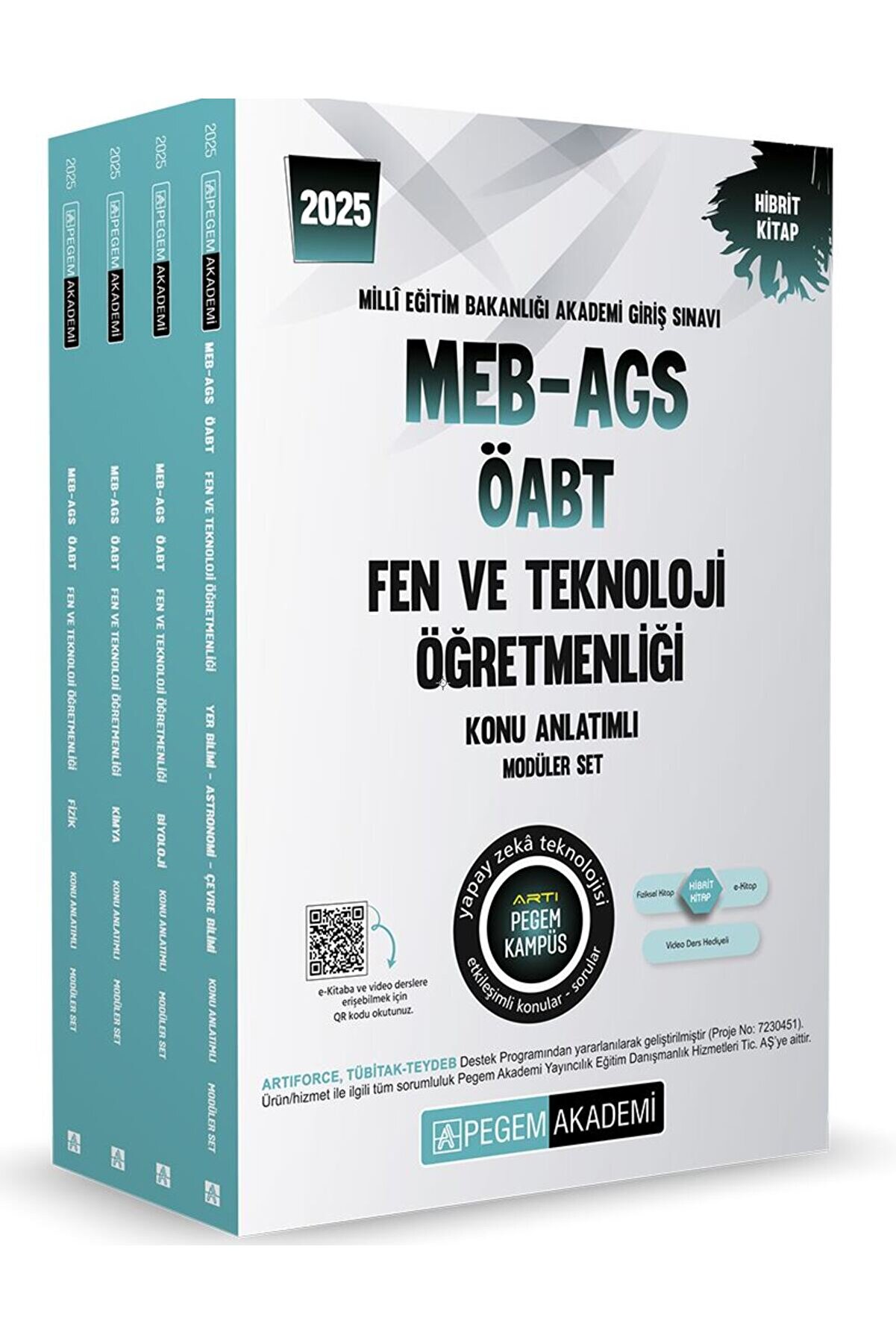 Pegem Akademi Yayıncılık 2025 Meb Ags Öabt Fen Ve Teknolojii Öğretmenliği Konu Anlatımlı Modüler ...