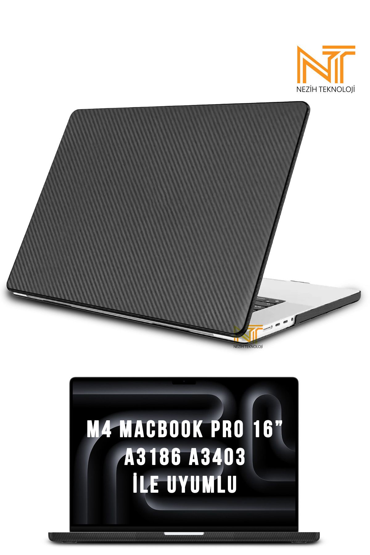 Nezih Case Apple M4 Pro / Max MacBook Pro 16 Inch A3186 A3403 Uyumlu ... Nezih Case Apple M4 Pro / Max MacBook Pro 16 Inch A3186 A3403 Uyumlu ...