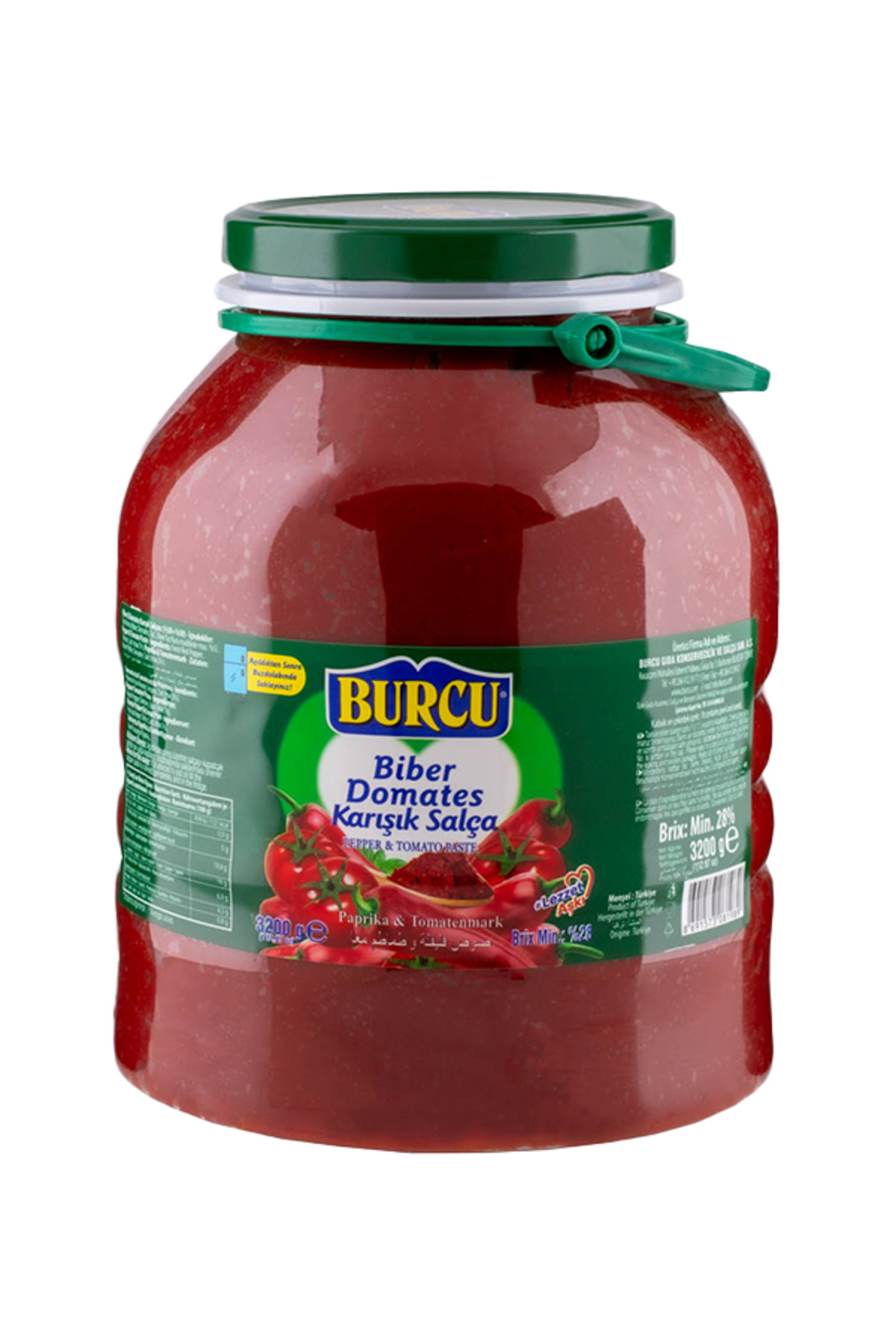 BURCU 3200 gr Biber Domates Karışık Salça - Fiyatı, Yorumları