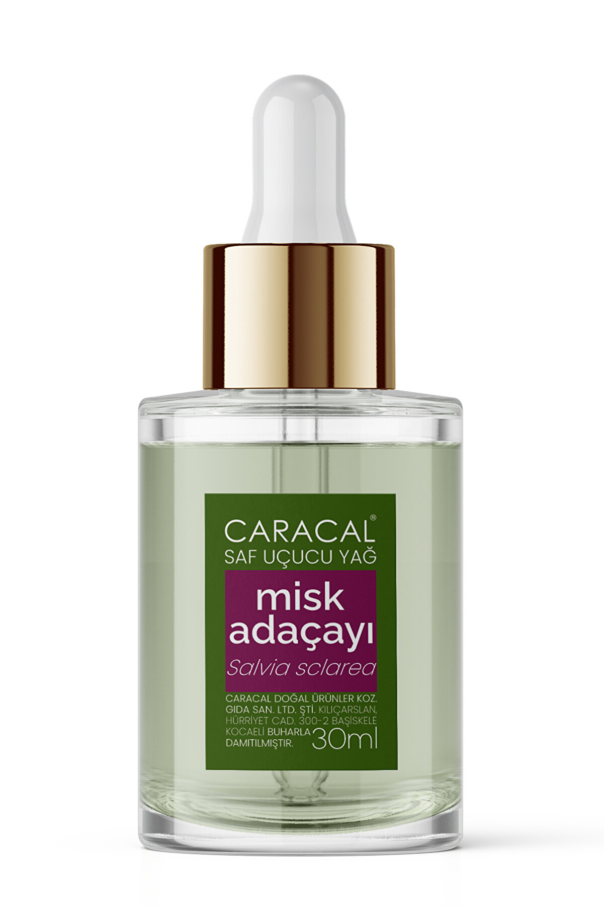 caracal 30ml Saf Misk Adaçayı Yağı Doğal %100 Saf Ada Çayı Yağı Uçucu ...