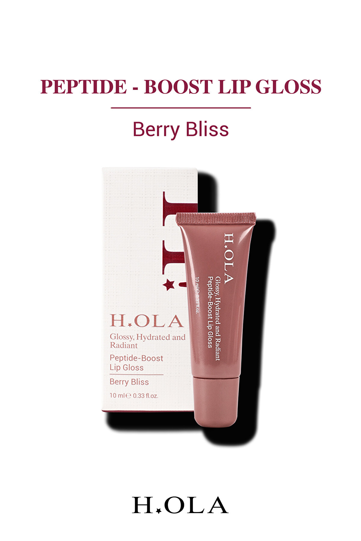h.OLA Lip Gloss | Dudak Parlatıcısı | Kalıcı, Yüksek Pigmentli ...