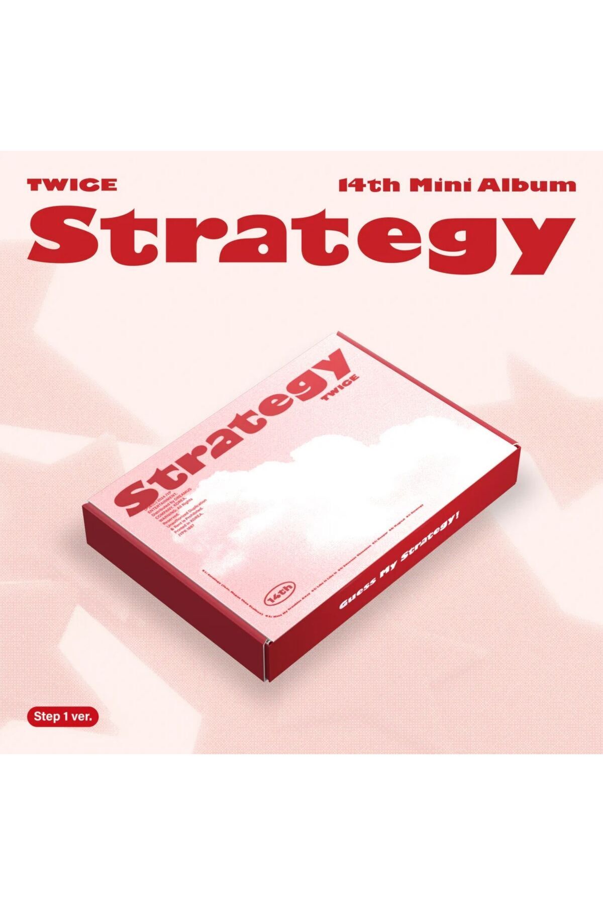 Kpop Dünyasi Twice 14th Mini Album – STRATEGY (STEP 1 Ver.) Fiyatı ...