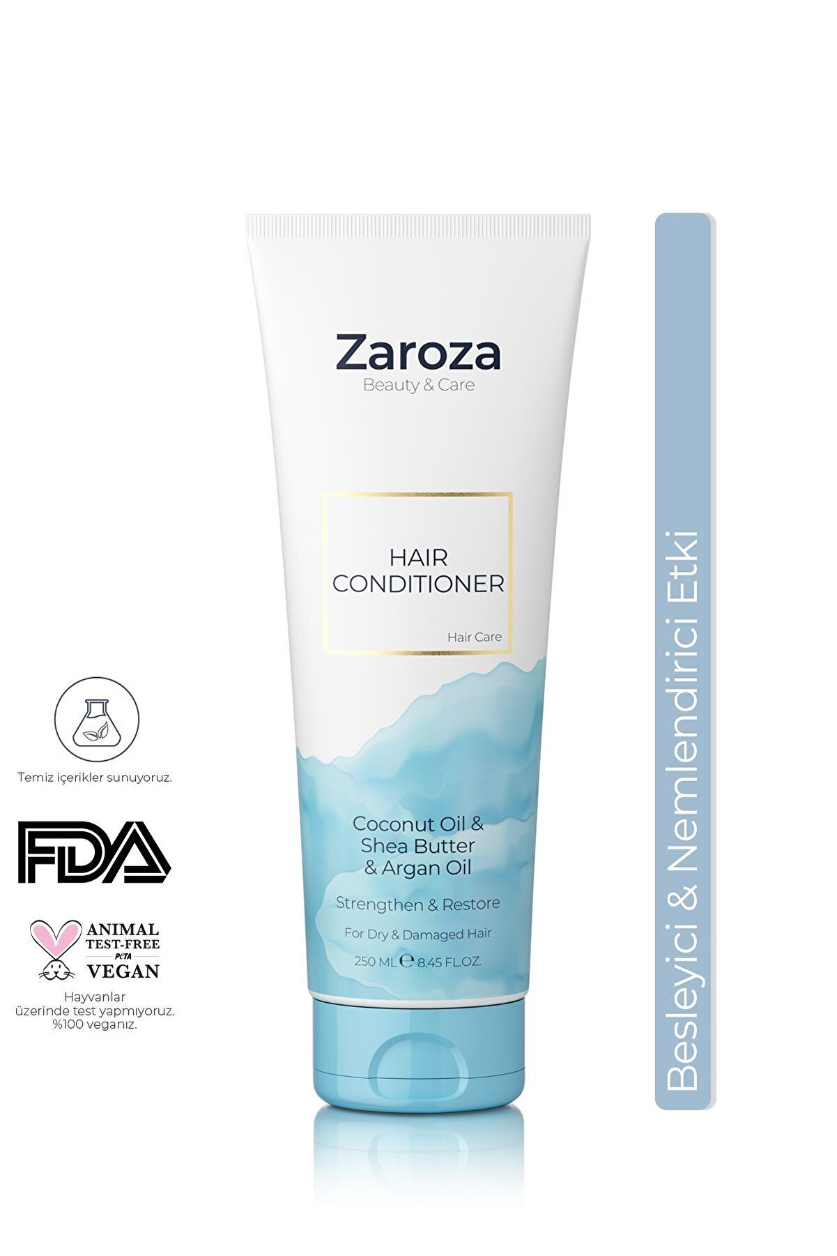 ZAROZA Saç Için Kolay Tarama Kremi - Saç Teli Güçlendirici Hair ...