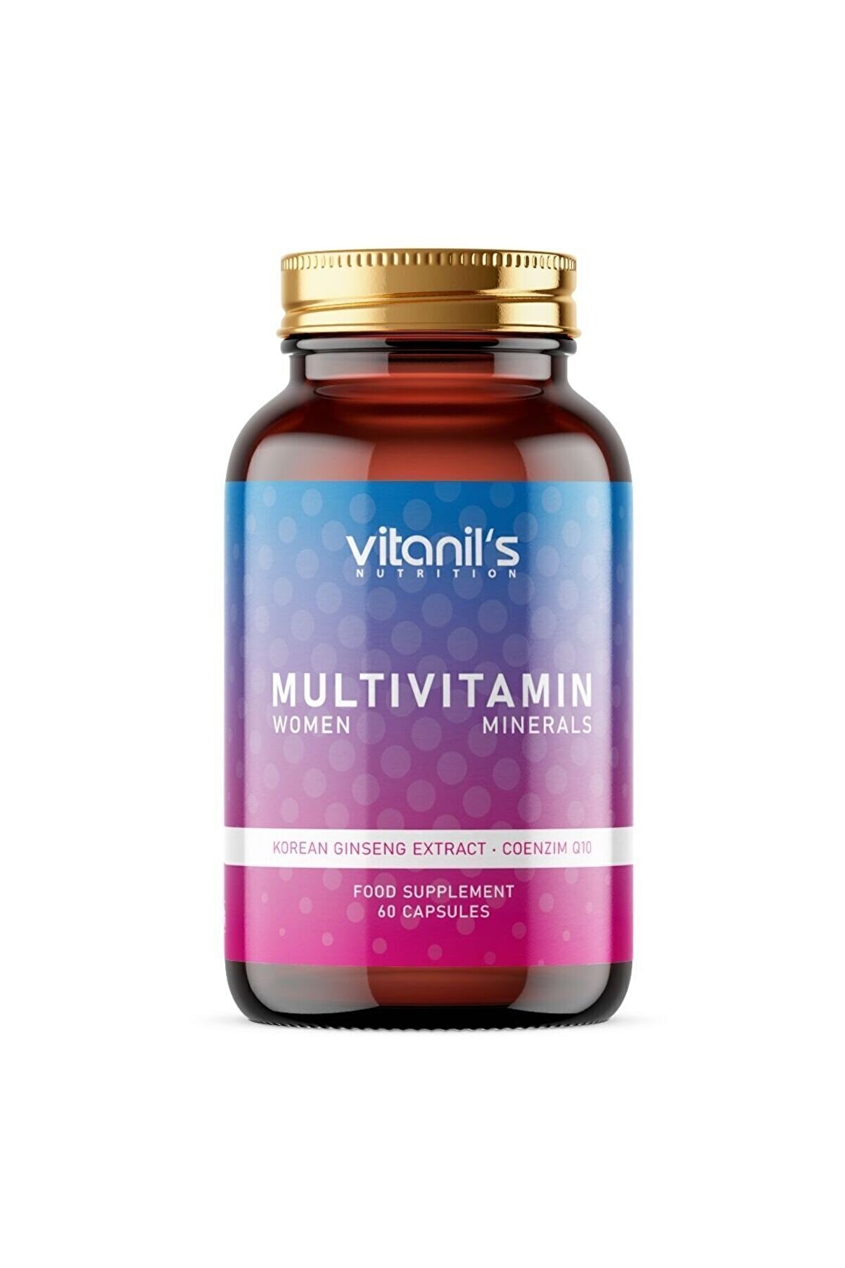 Vitanil's Nutrition Multivitamin Minerals Women - 60 Kapsül - 13 Tip ...