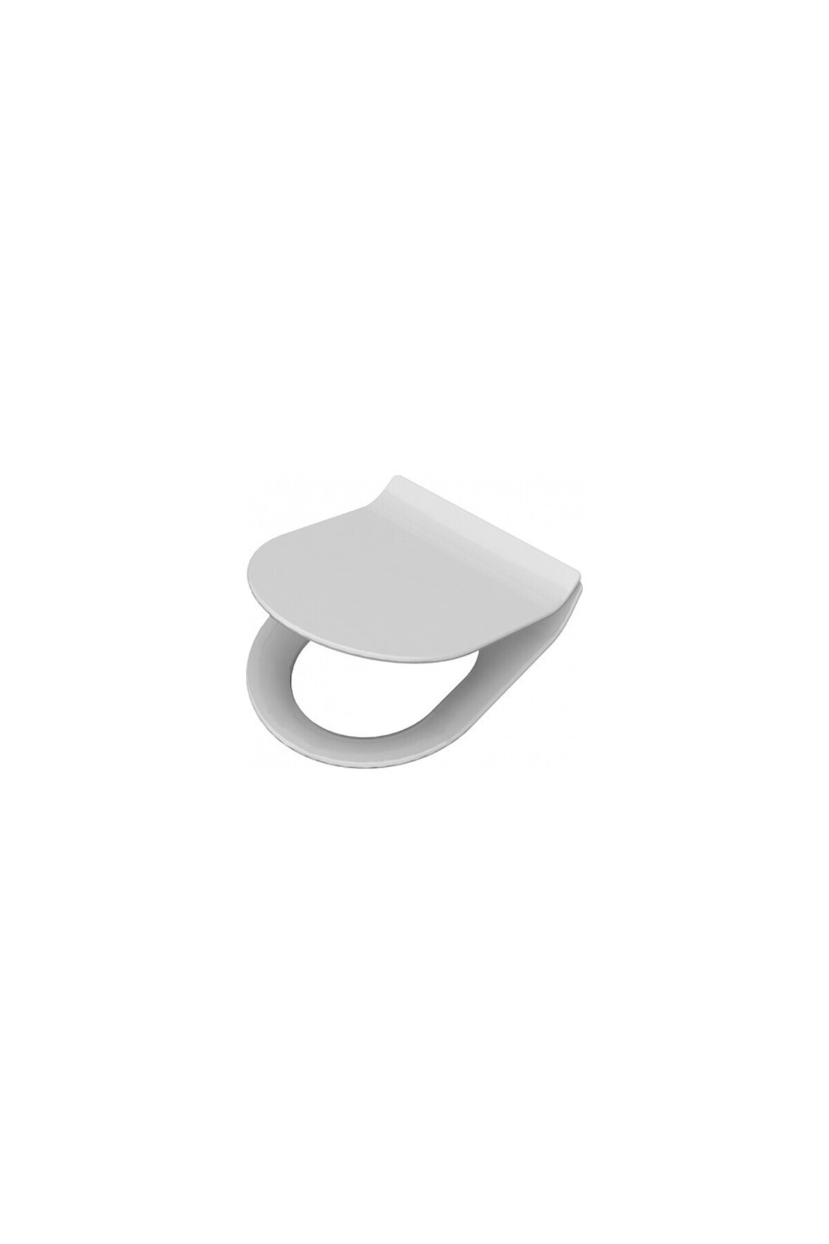 İDEVİT İdevit Alfa Ultra Ince Duroplast Yavaş Kapanan Klozet Kapağı 53 ...