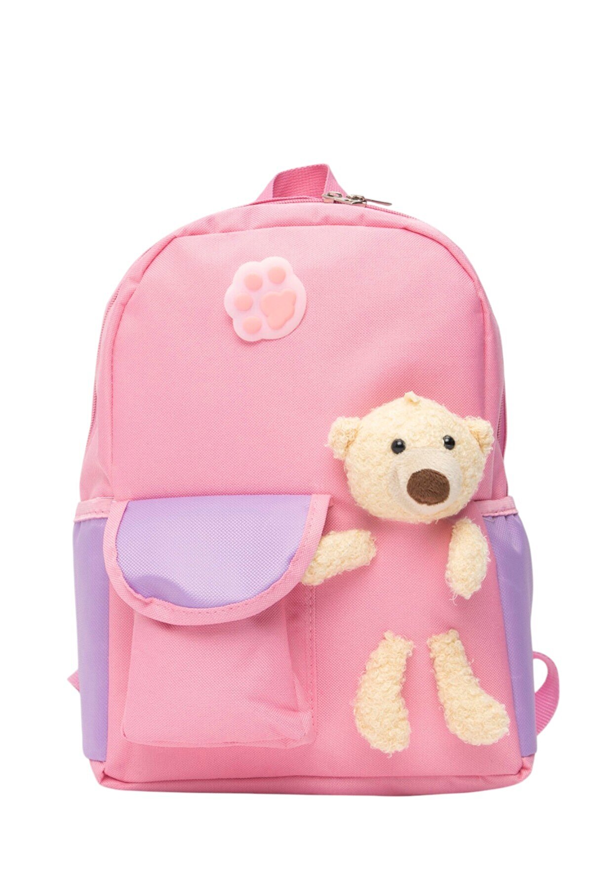 QUOVO Ayıcıklı Özel Tasarım Anaokulu Çantası Su Geçirmez Ortopedık ...