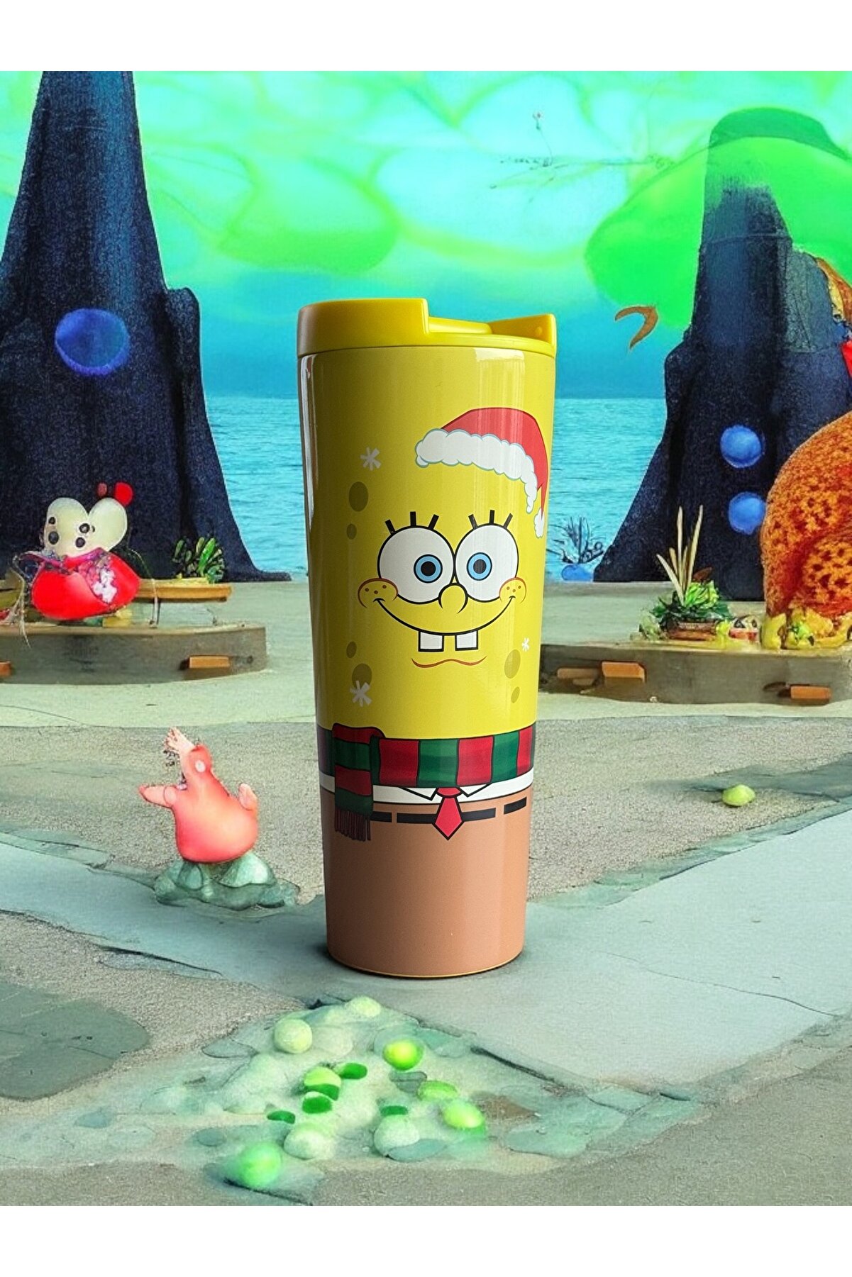 Starbucks ® SpongeBob Absorb The Season Tumbler 20oz 591ml Fiyatı ...