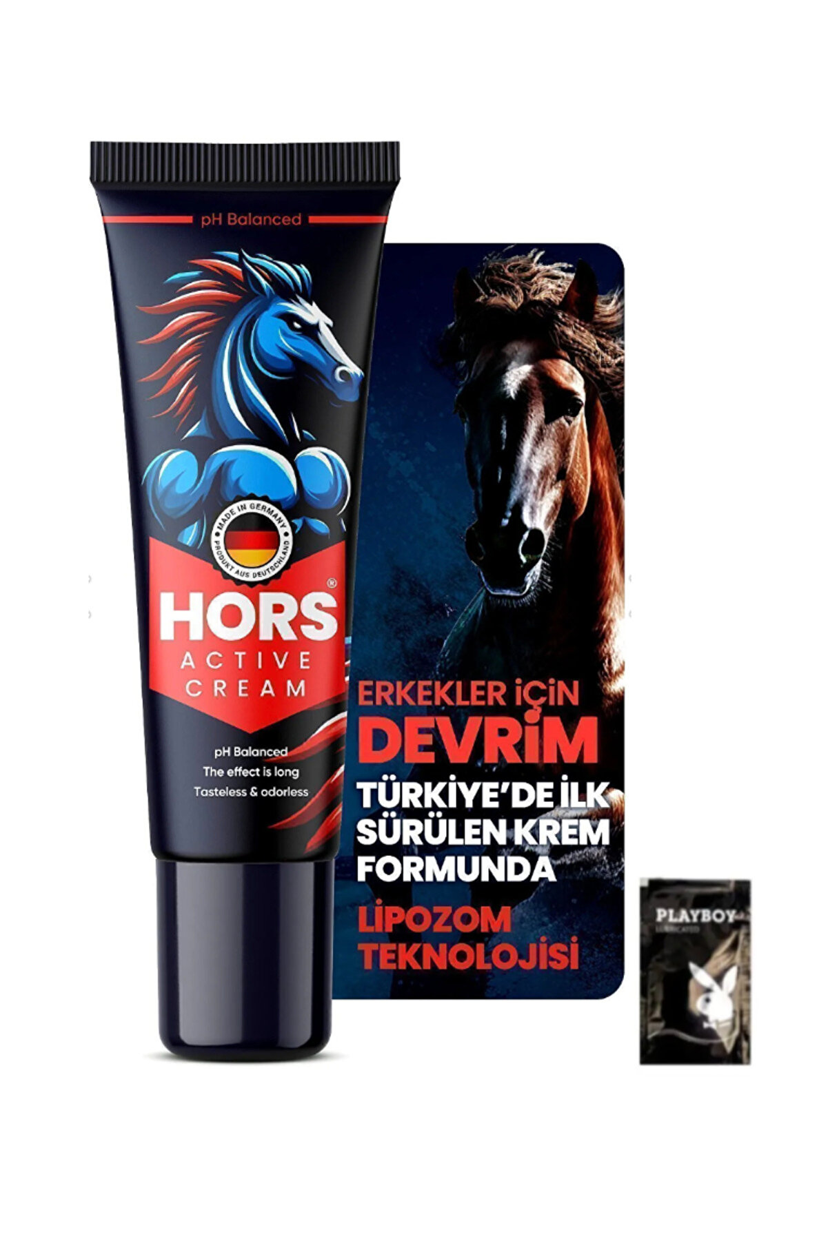 Hors Active Cream Gecikme Ve Sertleşme Penis Kremi 50ml 1 Adet + 1 Adet Jel - Fiyatı, Yorumları