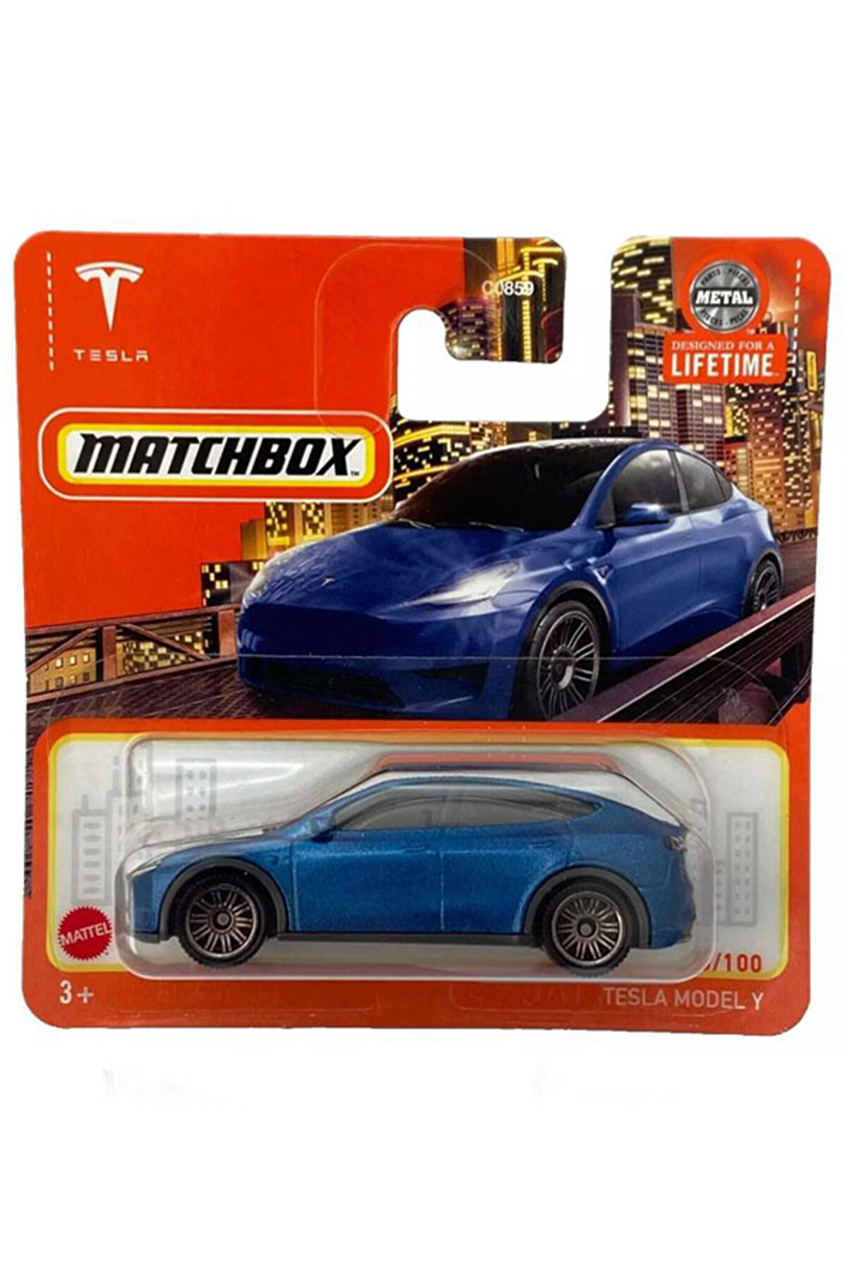 HOT WHEELS Matchbox Tesla Model Y - Lacivert (1/64) - Fiyatı, Yorumları
