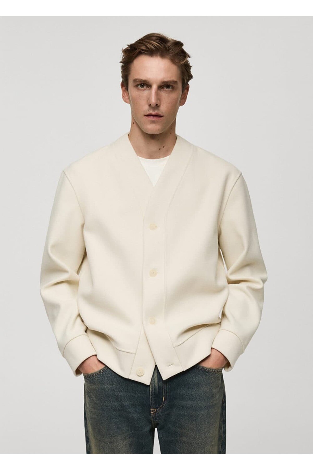 MANGO Man Rahat kesim flanel hırka - Fiyatı, Yorumları