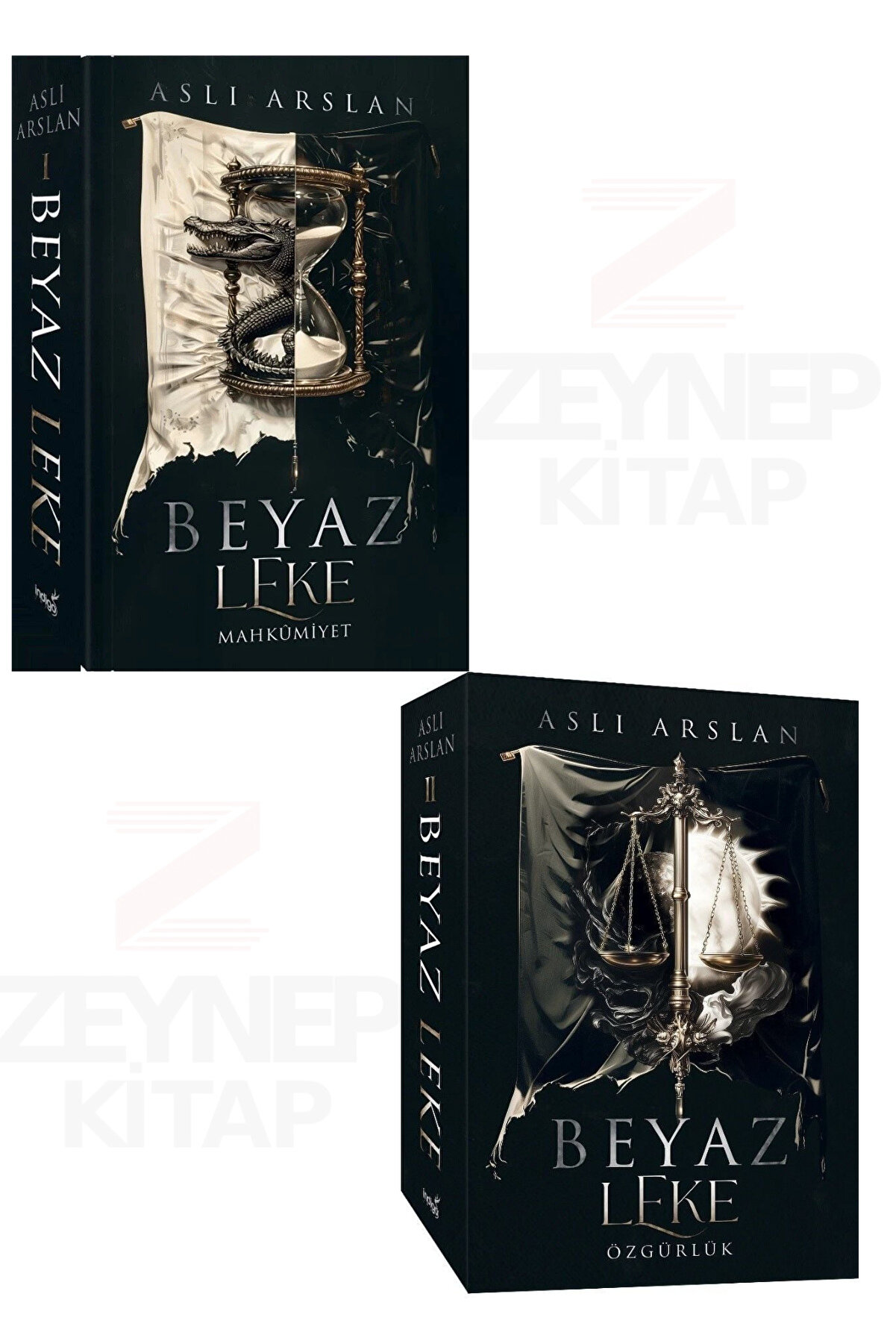 İndigo Kitap Beyaz Leke Mahkumiyet/beyaz Leke Özgürlük Aslı Arslan 2 ...