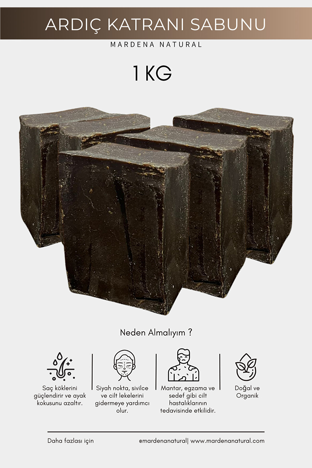 Mehmet Dede 1 KG Ardıç Katranı Sabunu (tek sabuncu mehmet dede mardin ...