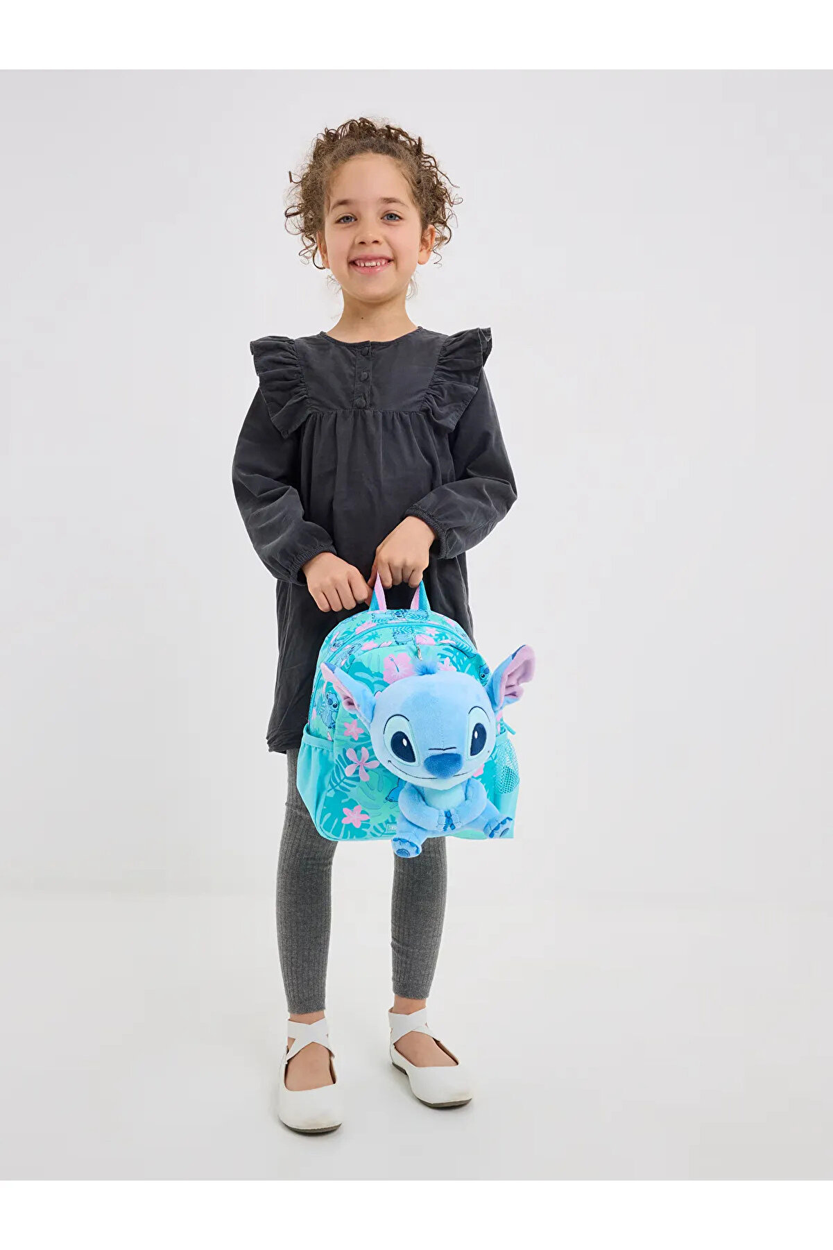 SMIGGLE -disney Stitch Oyuncak Peluşu Çıkarılabilen Kreş Boy Minik Sırt ...