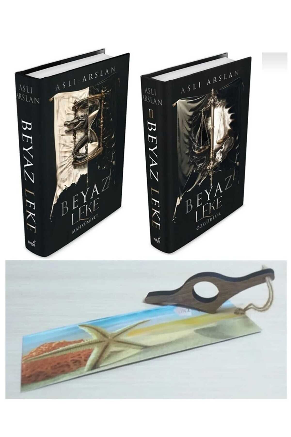 İndigo Kitap Beyaz Leke Mahkumiyet / Beyaz Leke 2 Özgürlük Ciltli Set ...